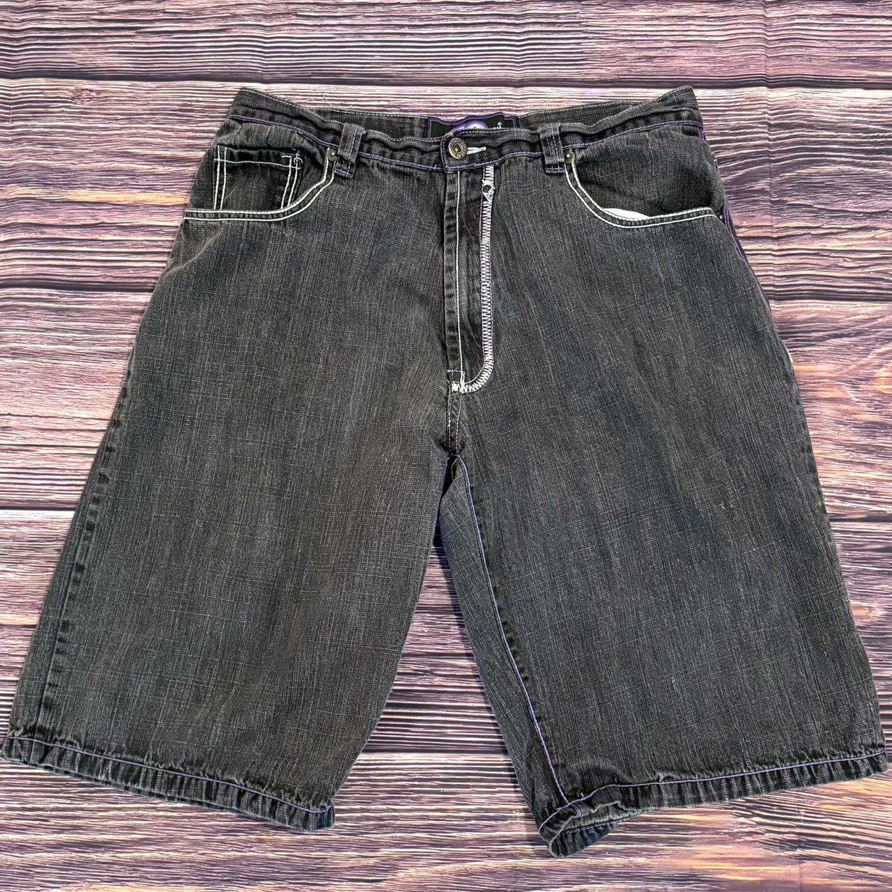 Y2K Evolution In Design Baggy Jorts Waist... - Depop
