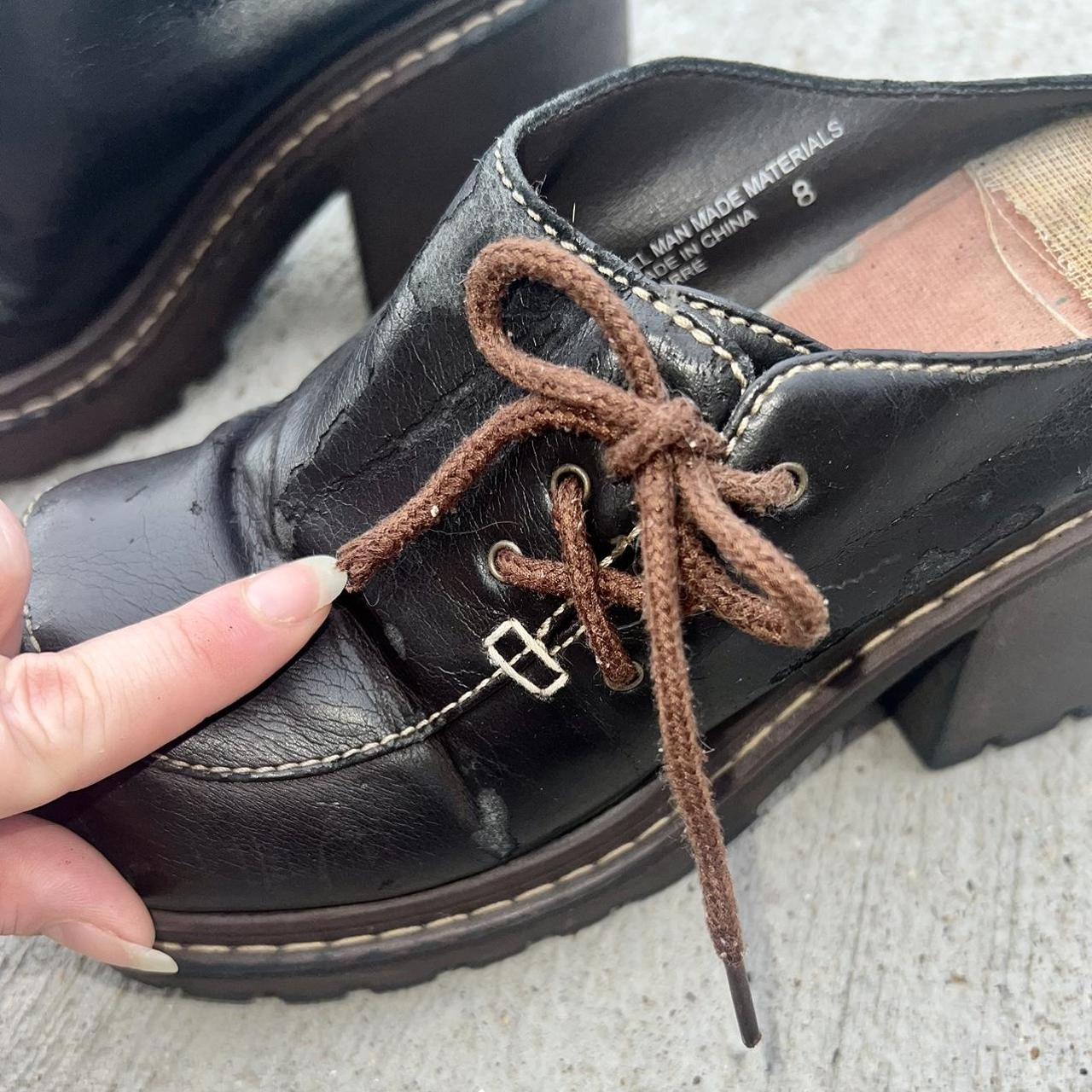 CHUNKY Fairygrunge y2k LEI Clogs 🥹 Omg PRECIOUS Y2k... - Depop