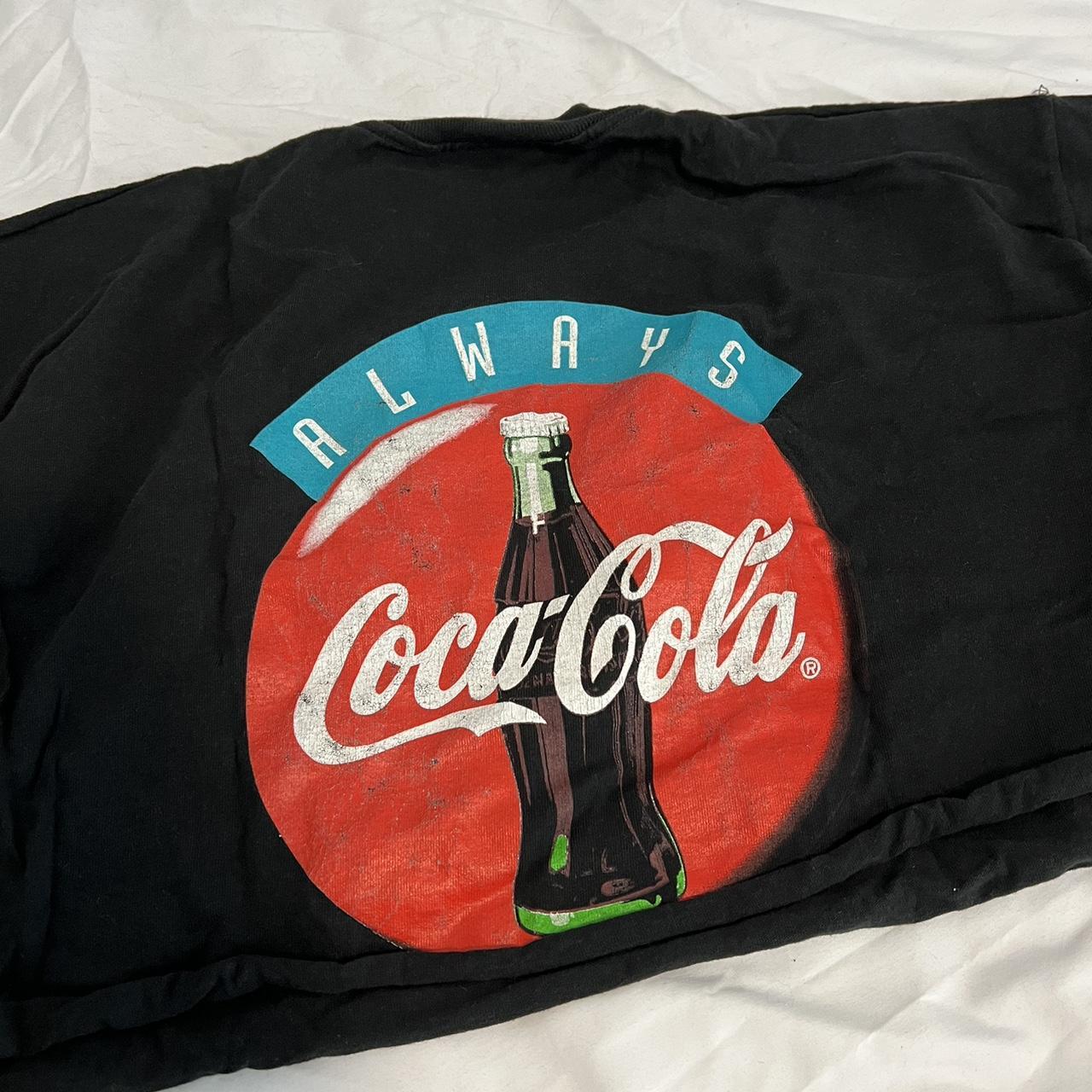 Coca-Cola Women's Crop-top | Depop