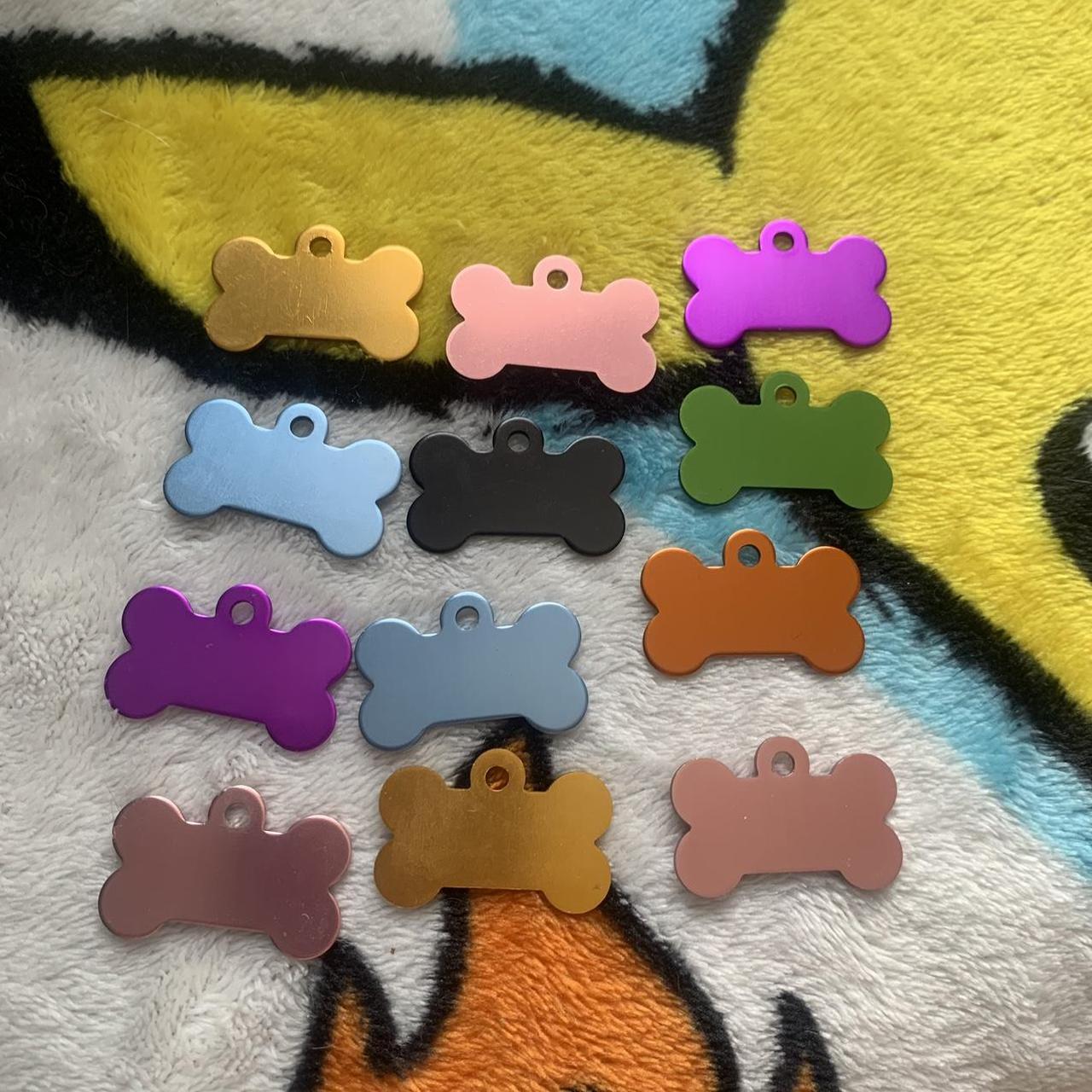 12x dog bone tags for engraving Free U.K.... - Depop