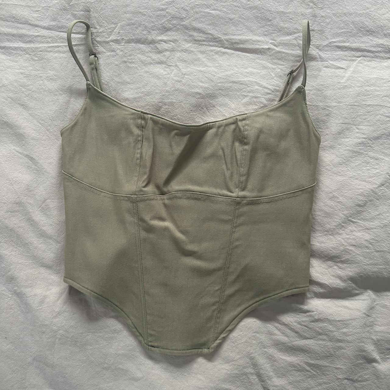 Glassons Bone Coloured Corset Size 14 But Best Depop