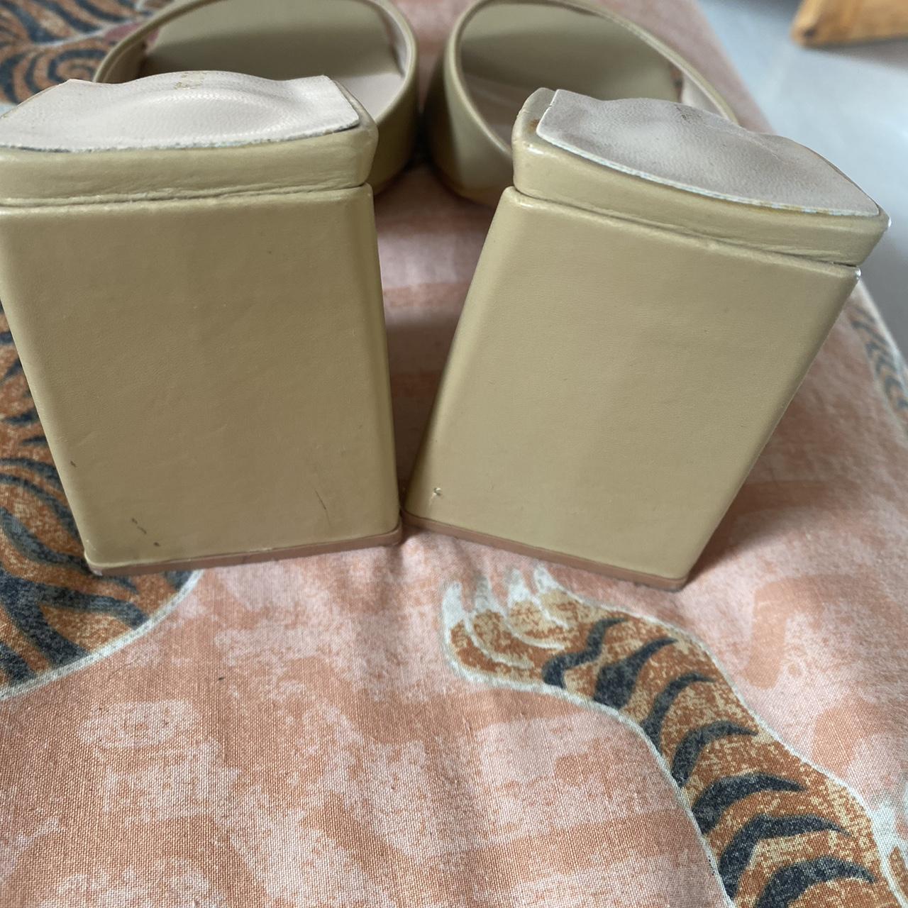 Pretty little thing Nude colour heels. Good... - Depop