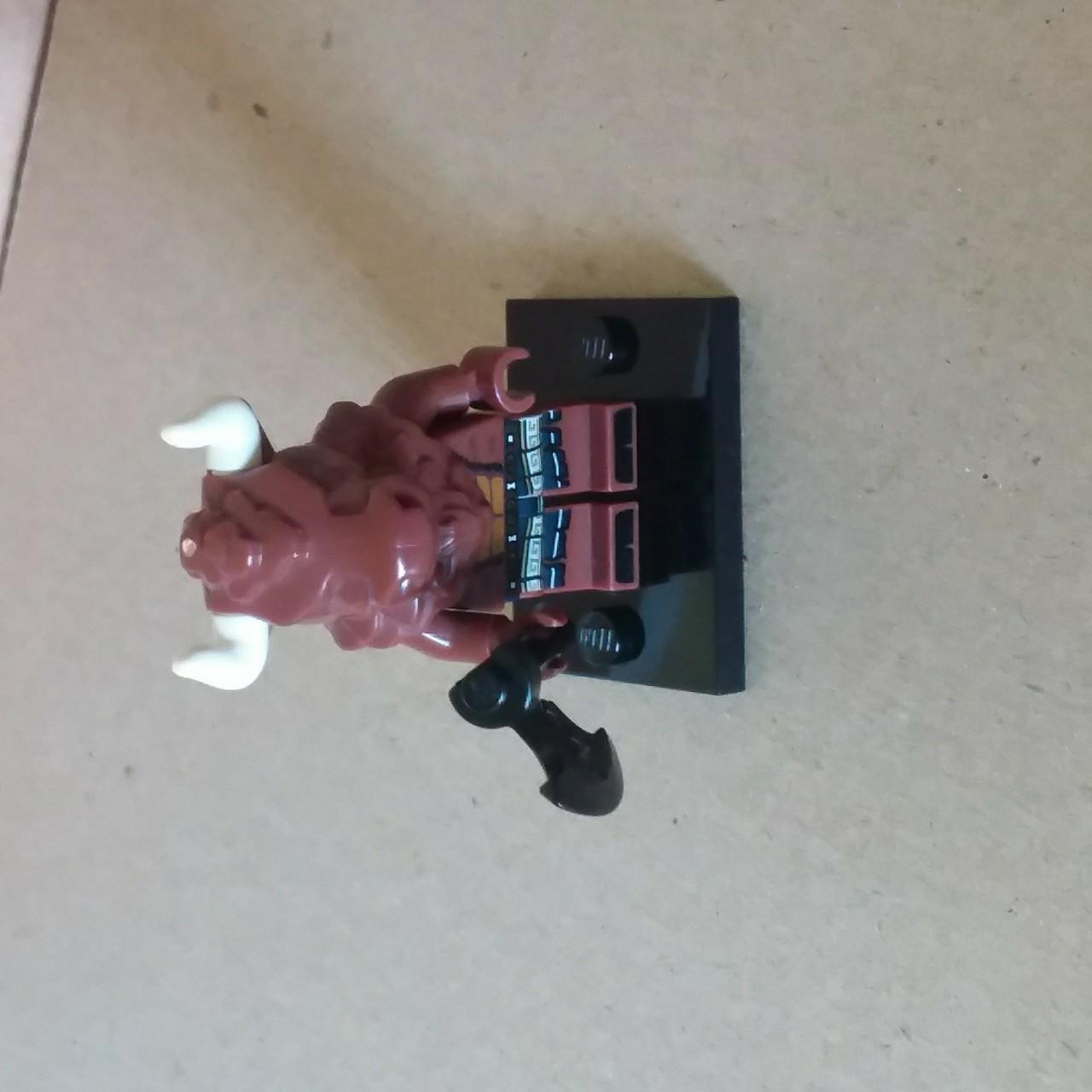 Lego mini figure Minotaur. Series 6 complete with... | Depop