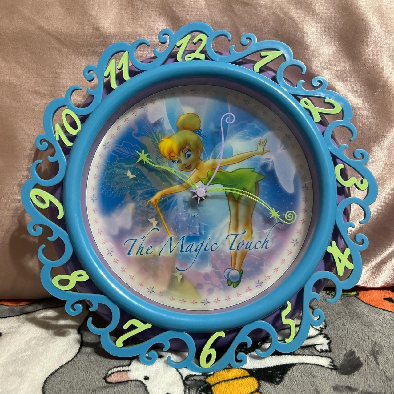 Tinker bell Wall Clock In nearly perfect condition,... - Depop