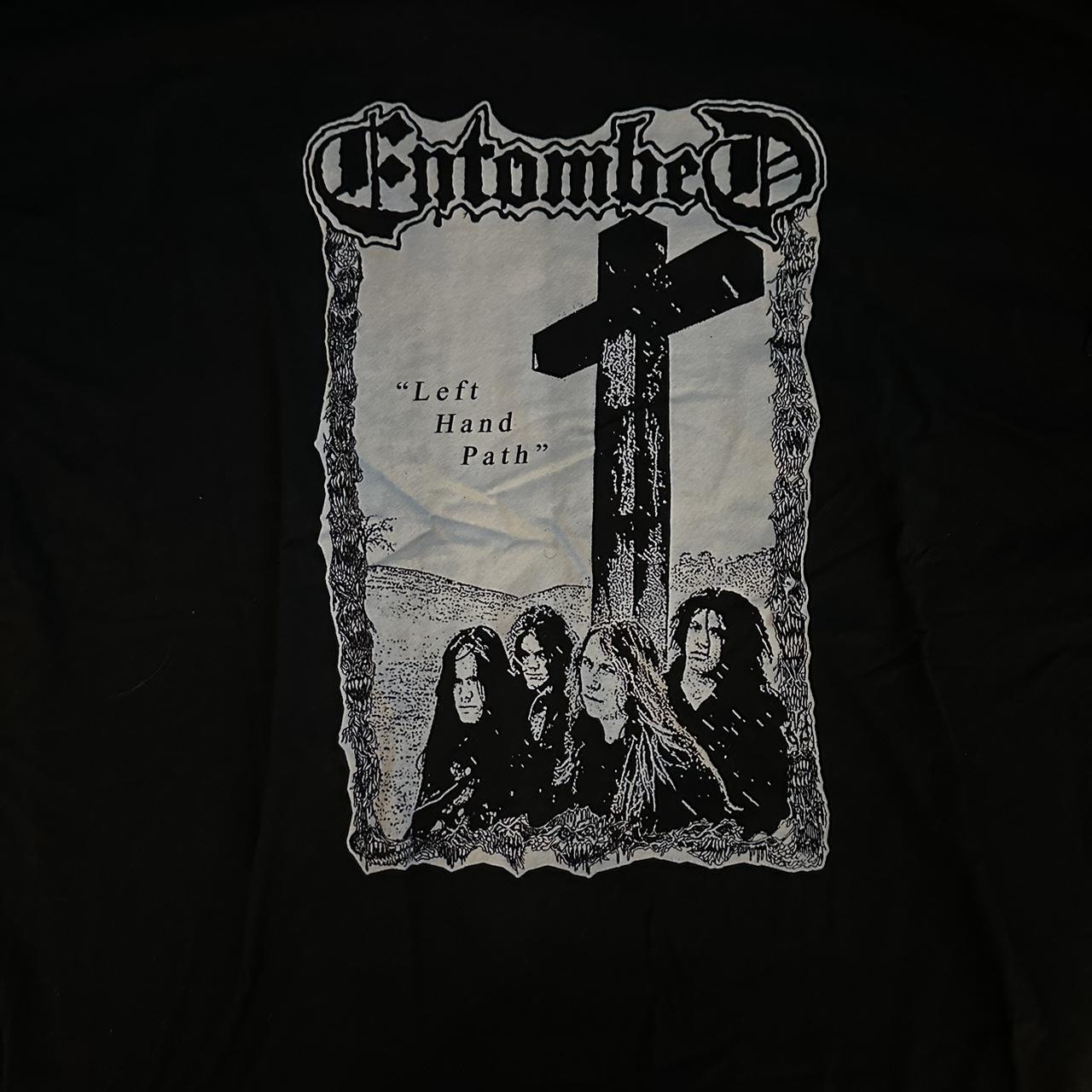 Entombed shirt XXL worn once - Depop
