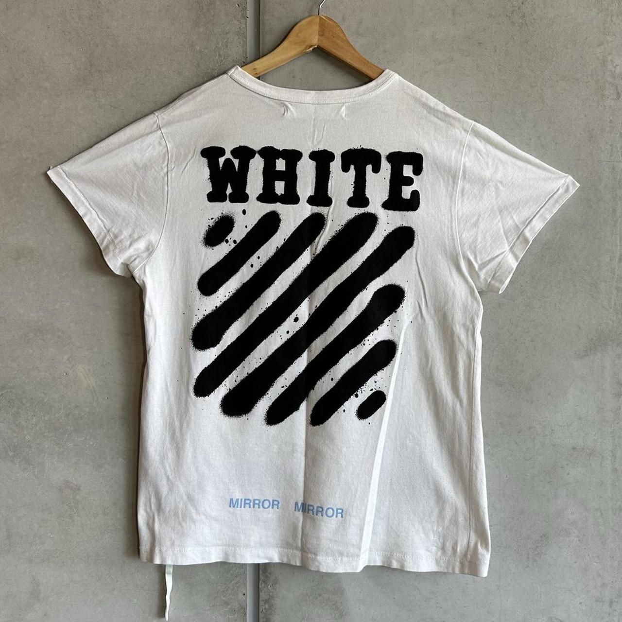 2013 2017 off white main label Virgil Abloh white... - Depop
