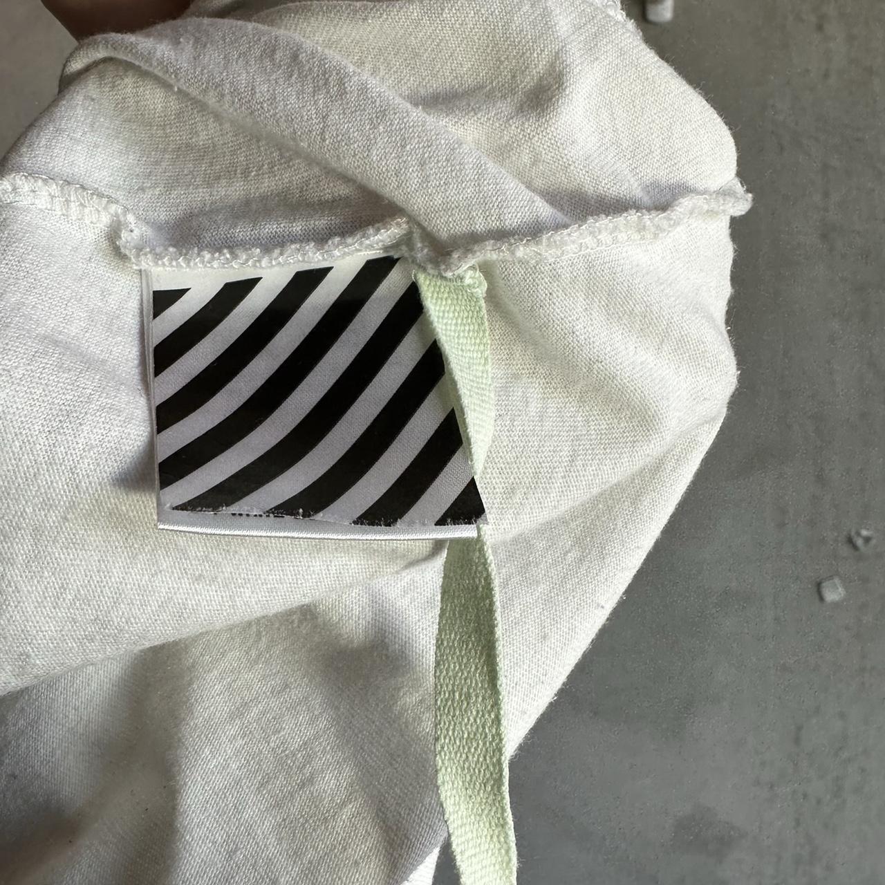 2013 2017 off white main label Virgil Abloh white... - Depop