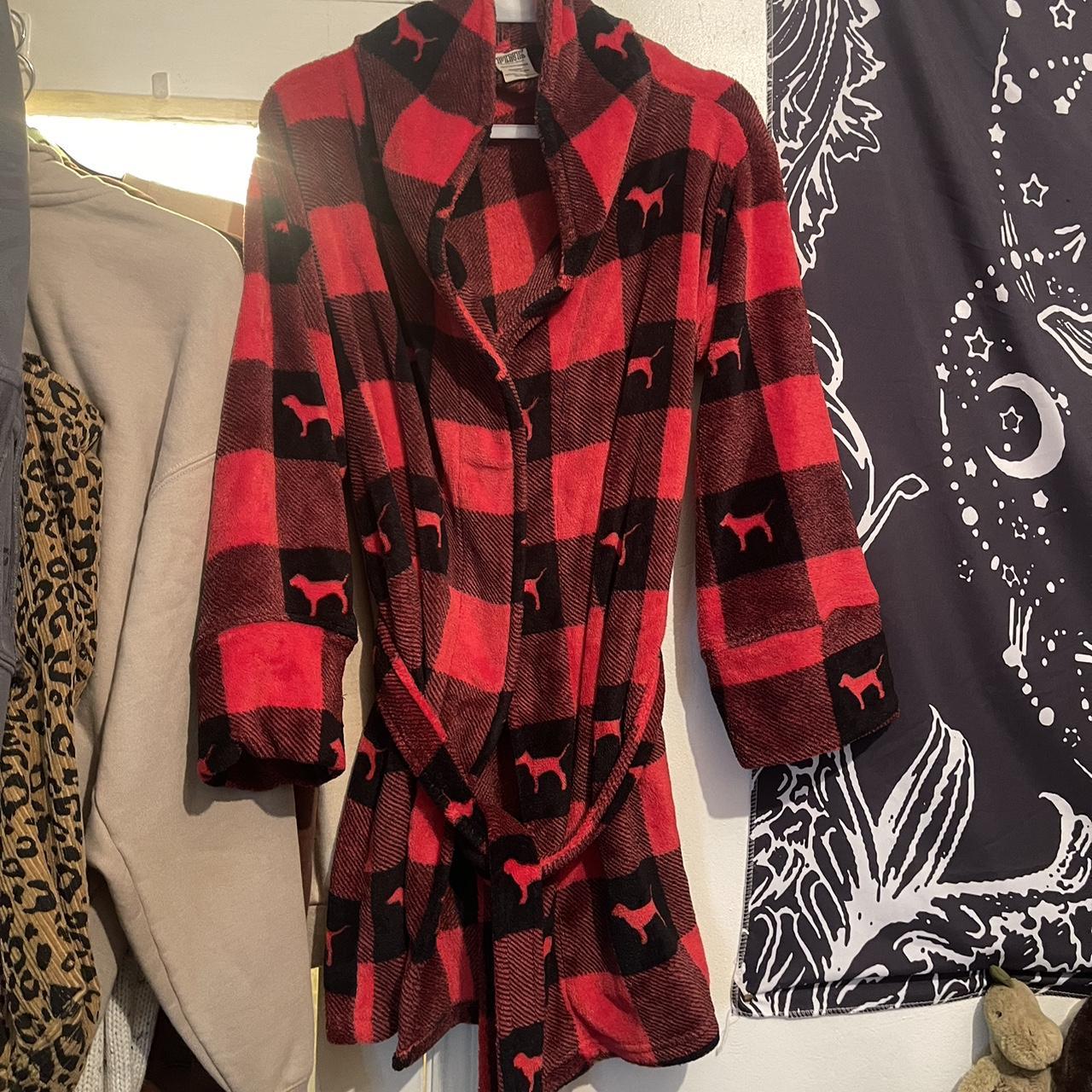 victoria secret dressing gown worn but still good... - Depop