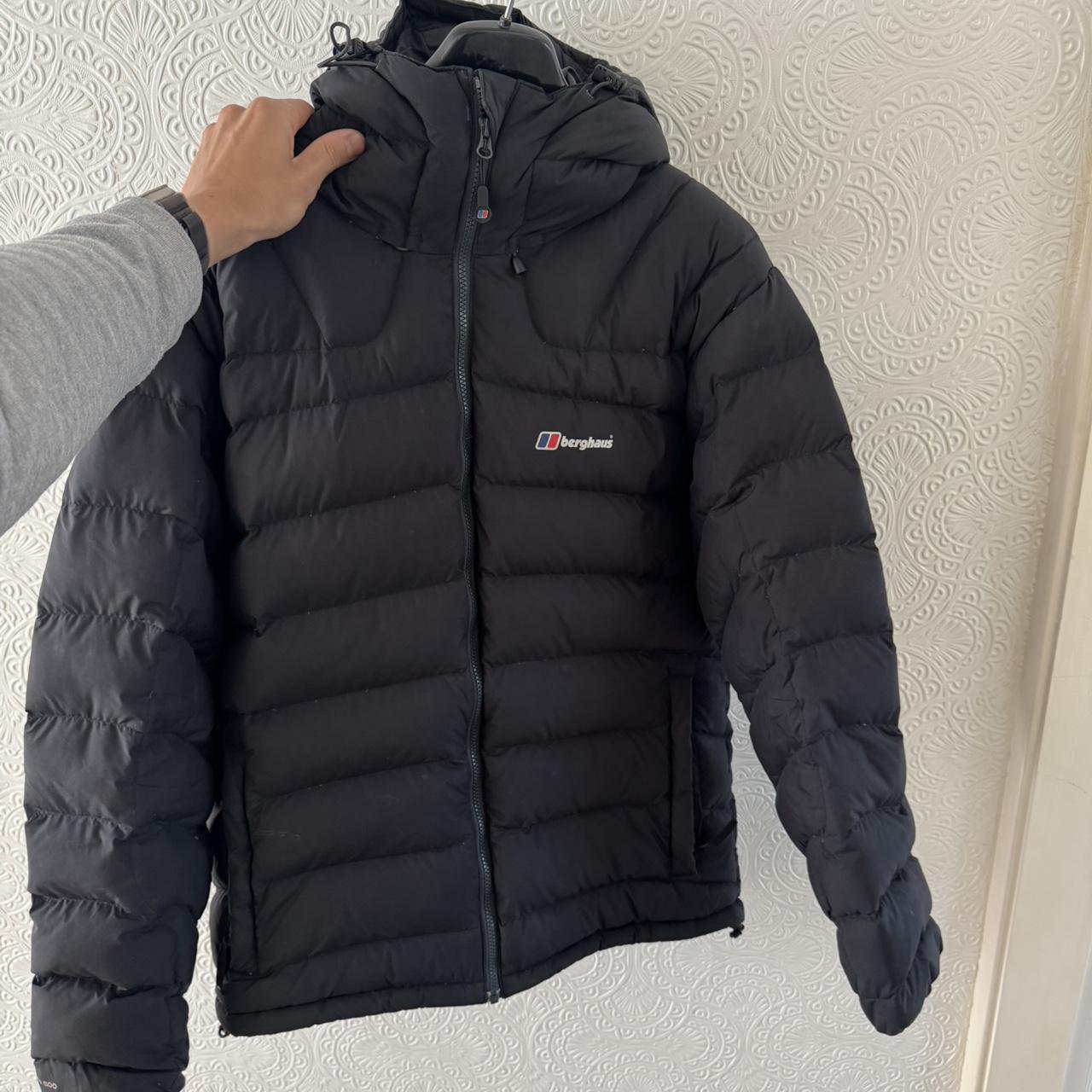 Berghaus Black Down Jacket - Depop