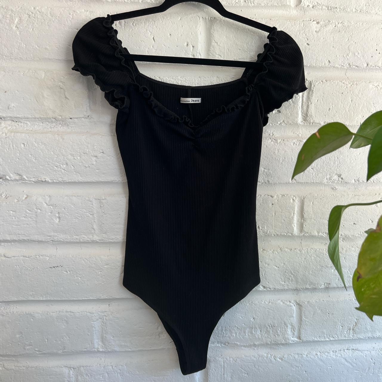 Reformation Jeans milkmaid style cheeky body suit.... - Depop