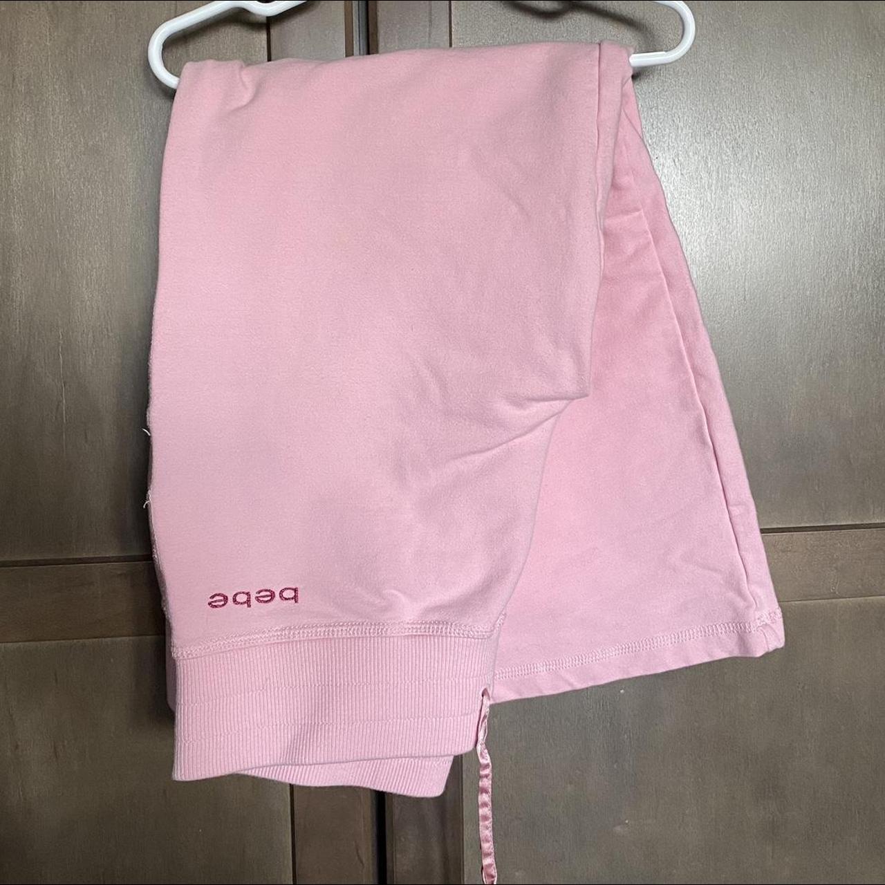 Bebe Women's Pink Joggers-tracksuits | Depop
