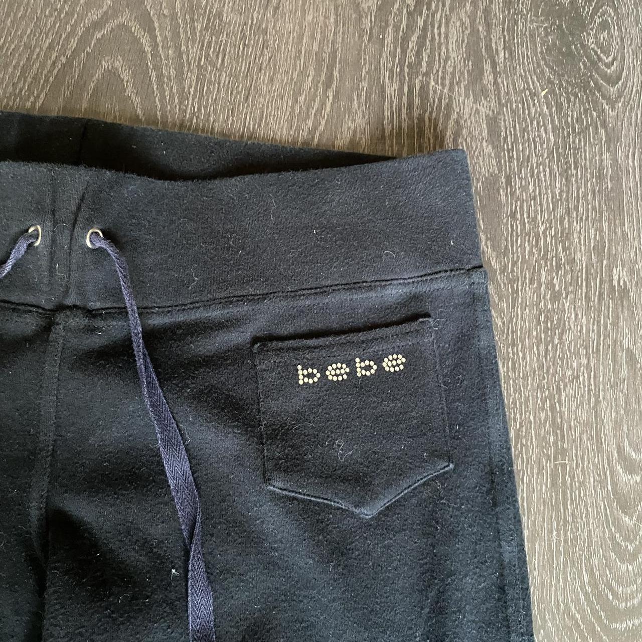 Bebe Women's Black Joggers-tracksuits | Depop