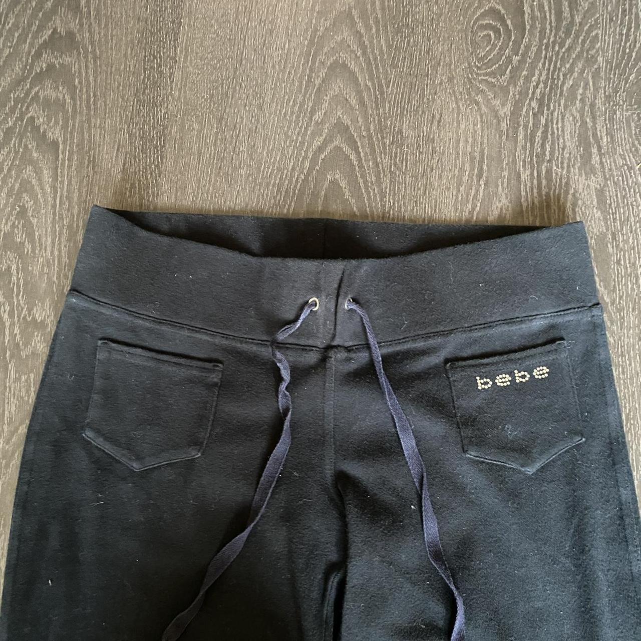 Bebe Women's Black Joggers-tracksuits | Depop