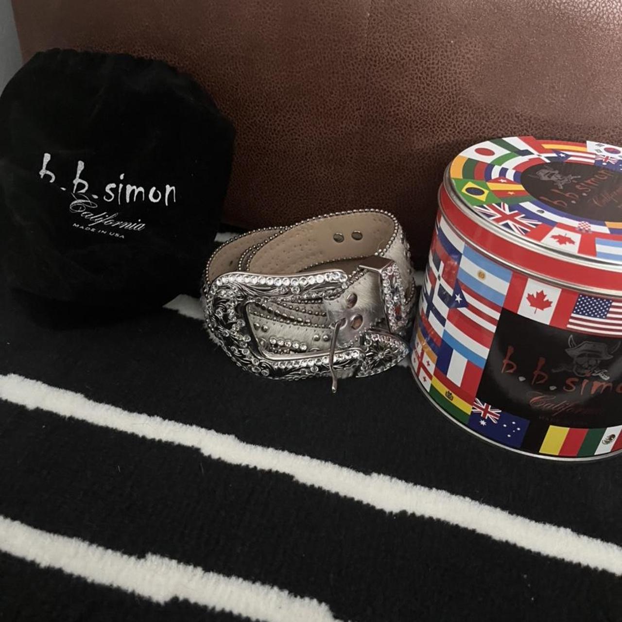 BB simon Belt • RRP $365 • 100% authentic • Size... - Depop