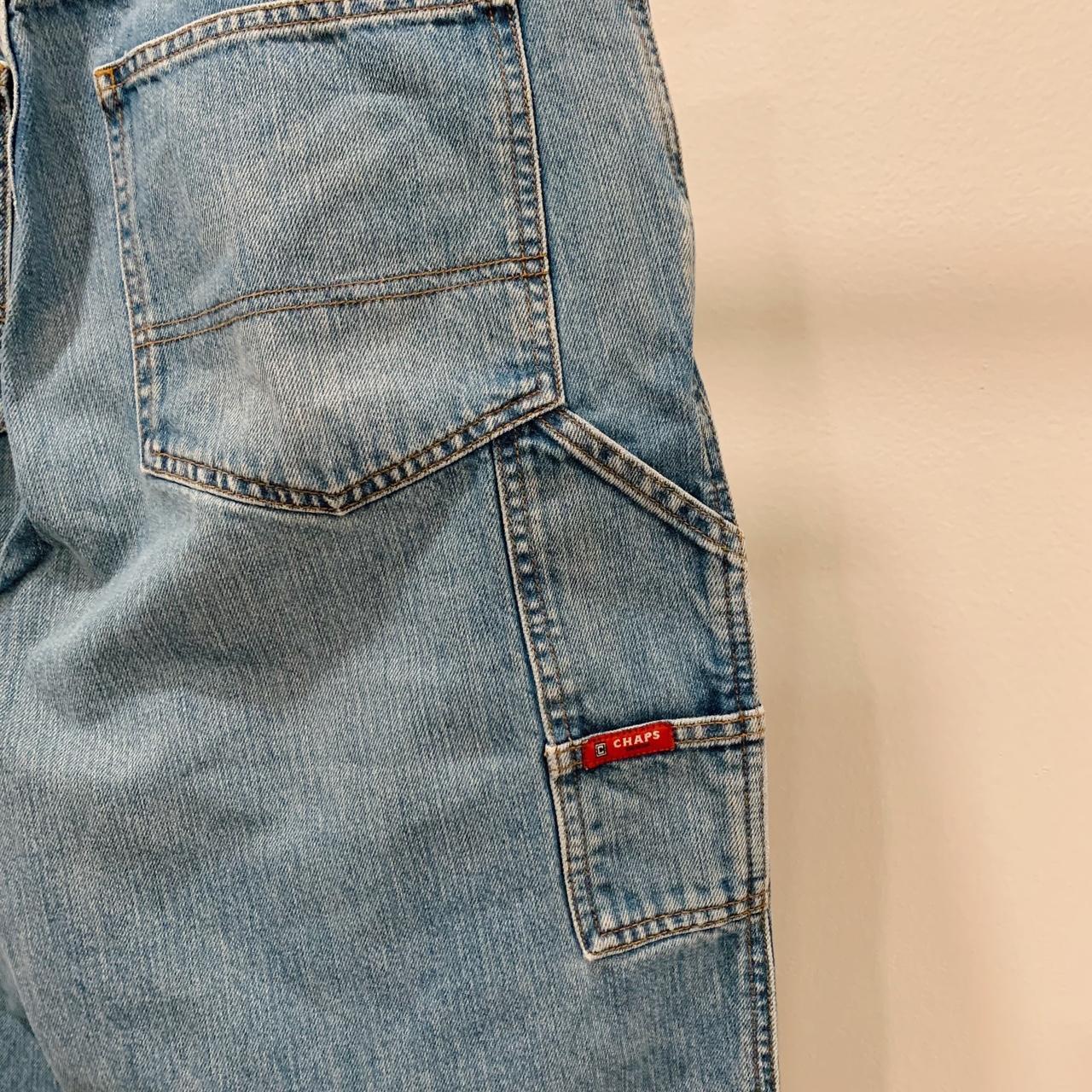 CHAPS Classic fit Blue Denim Jeans With side... - Depop