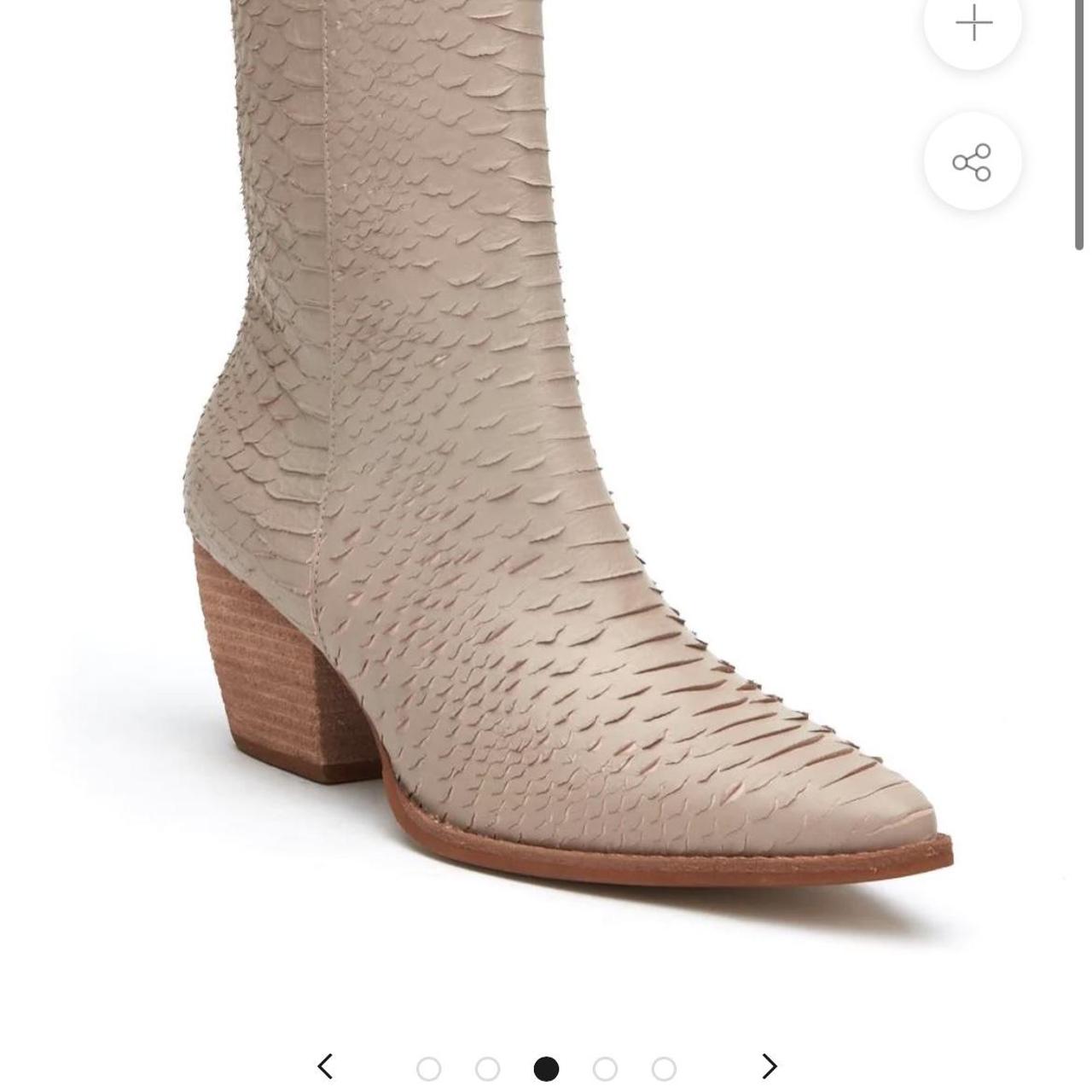 New Matisse cream colored booties - Depop