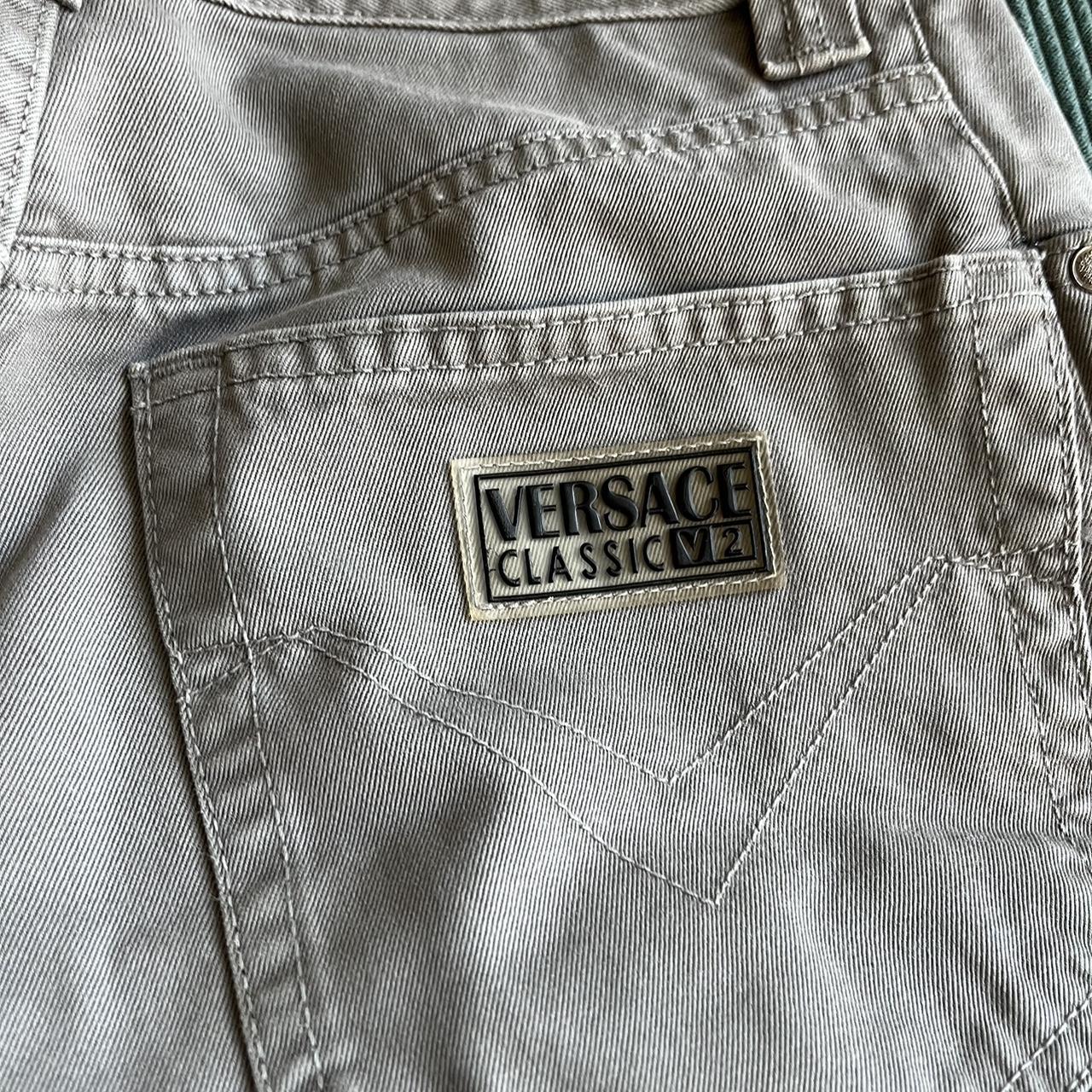 Versace cut off shorts #versace #shorts #jort | Depop