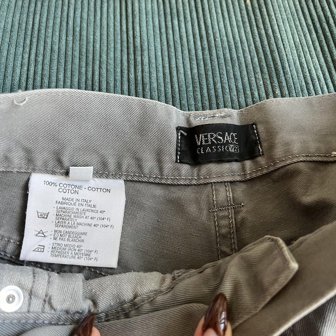 Versace cut off shorts #versace #shorts #jort | Depop