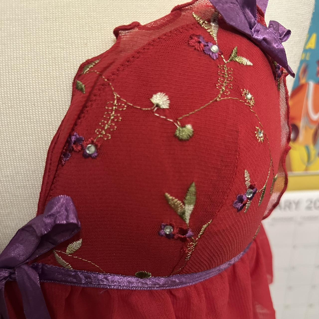 Gorg early 2000s Victoria secret layered rhinestone... | Depop