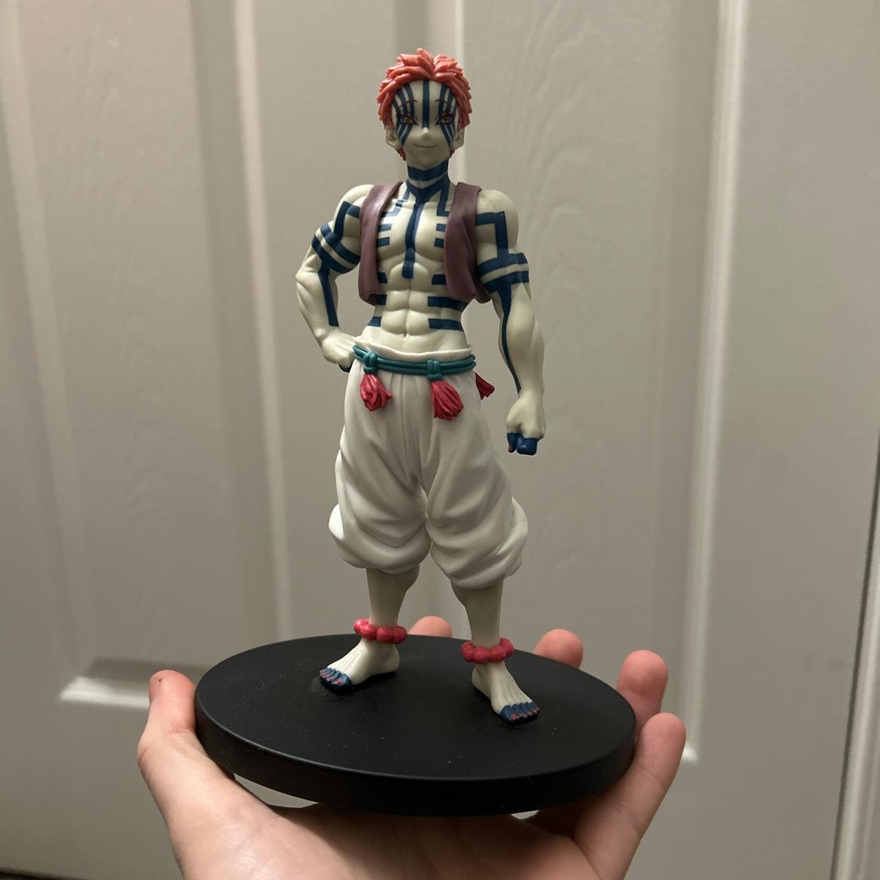 Demon Slayer Akaza figure! Comes with stand and... - Depop