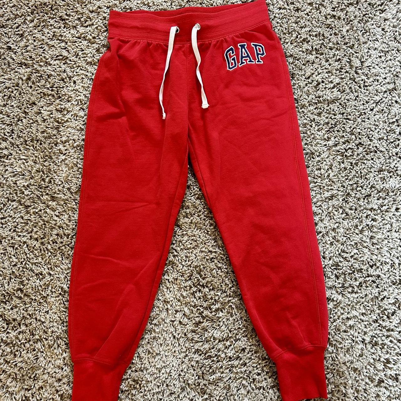 The coolest y2k red GAP... - Depop