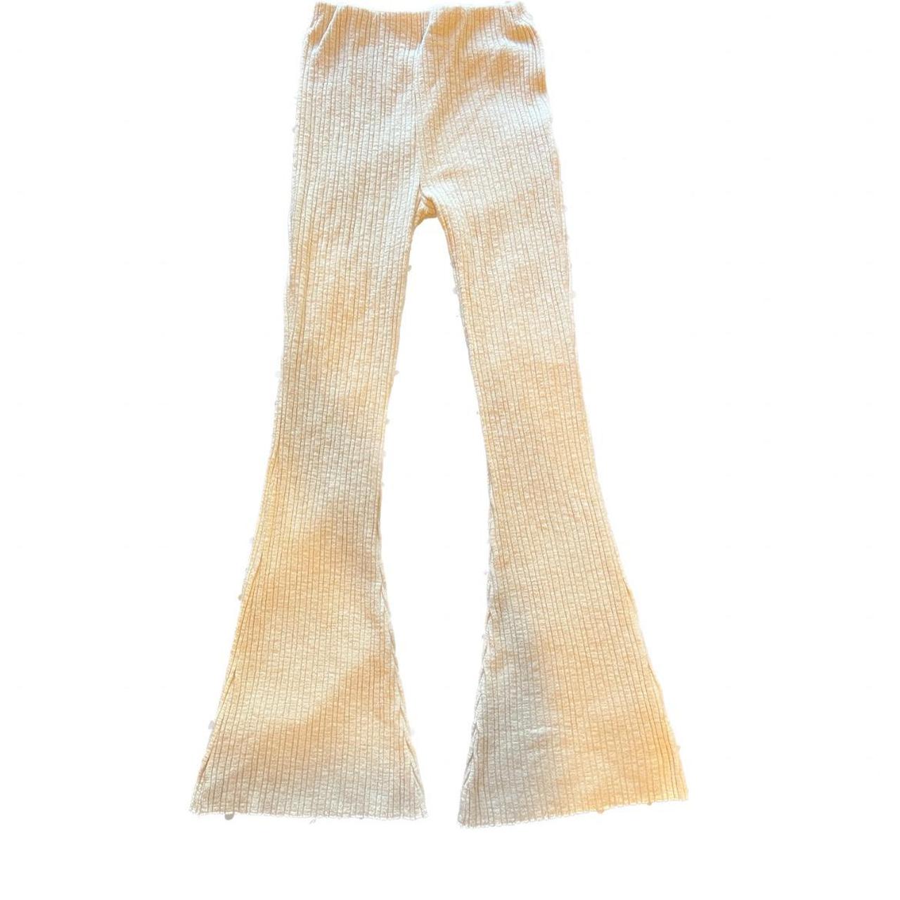 super cute cream color pants. in great condition. i... - Depop