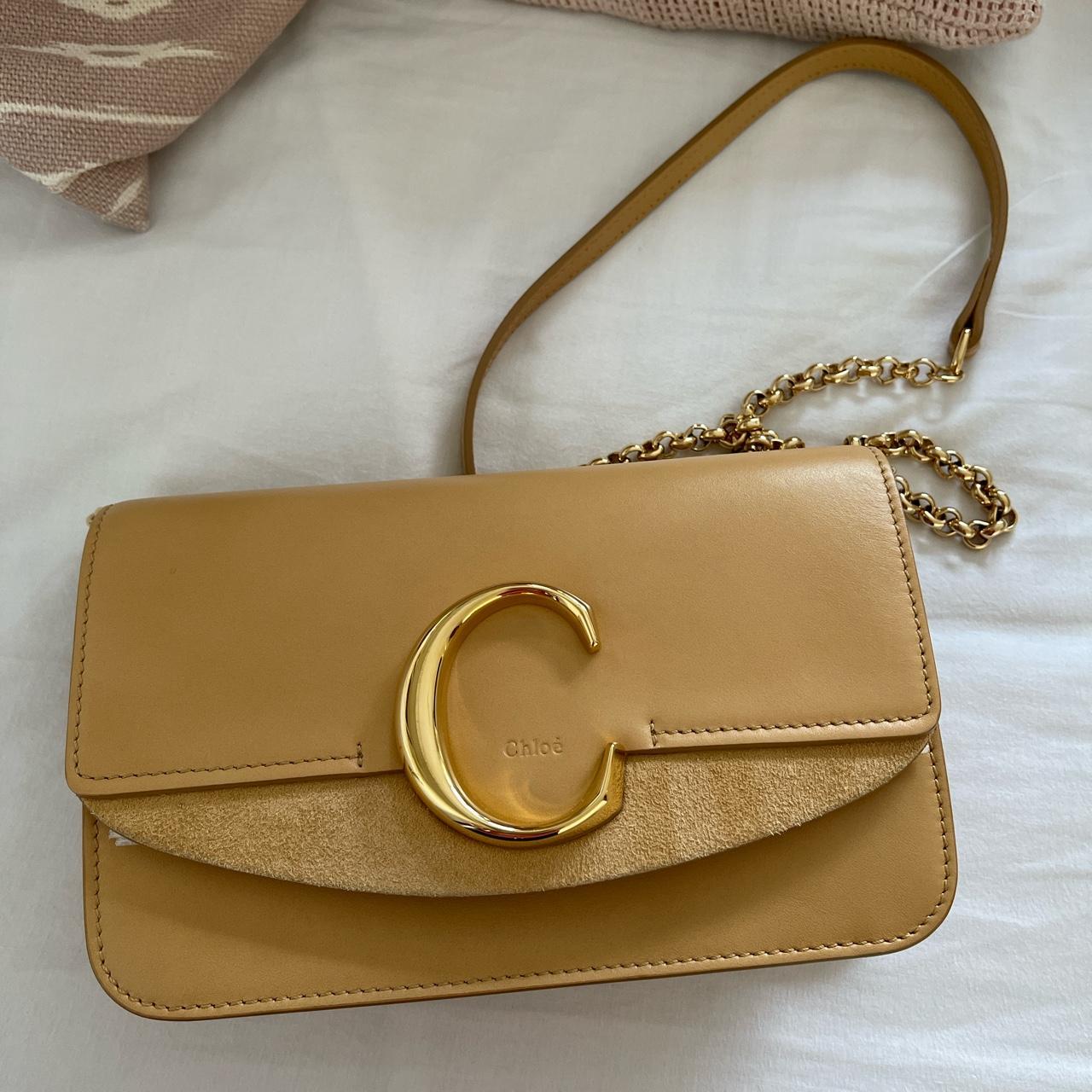 Chloe C Double Carry crossbody bag Excellent... - Depop