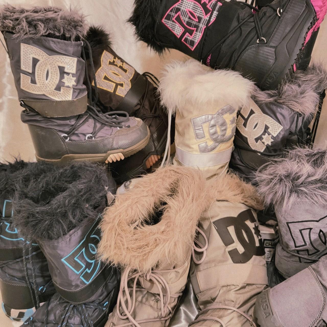 UPDATED! ♡ my MOST INSANE DC snow boots... | Depop