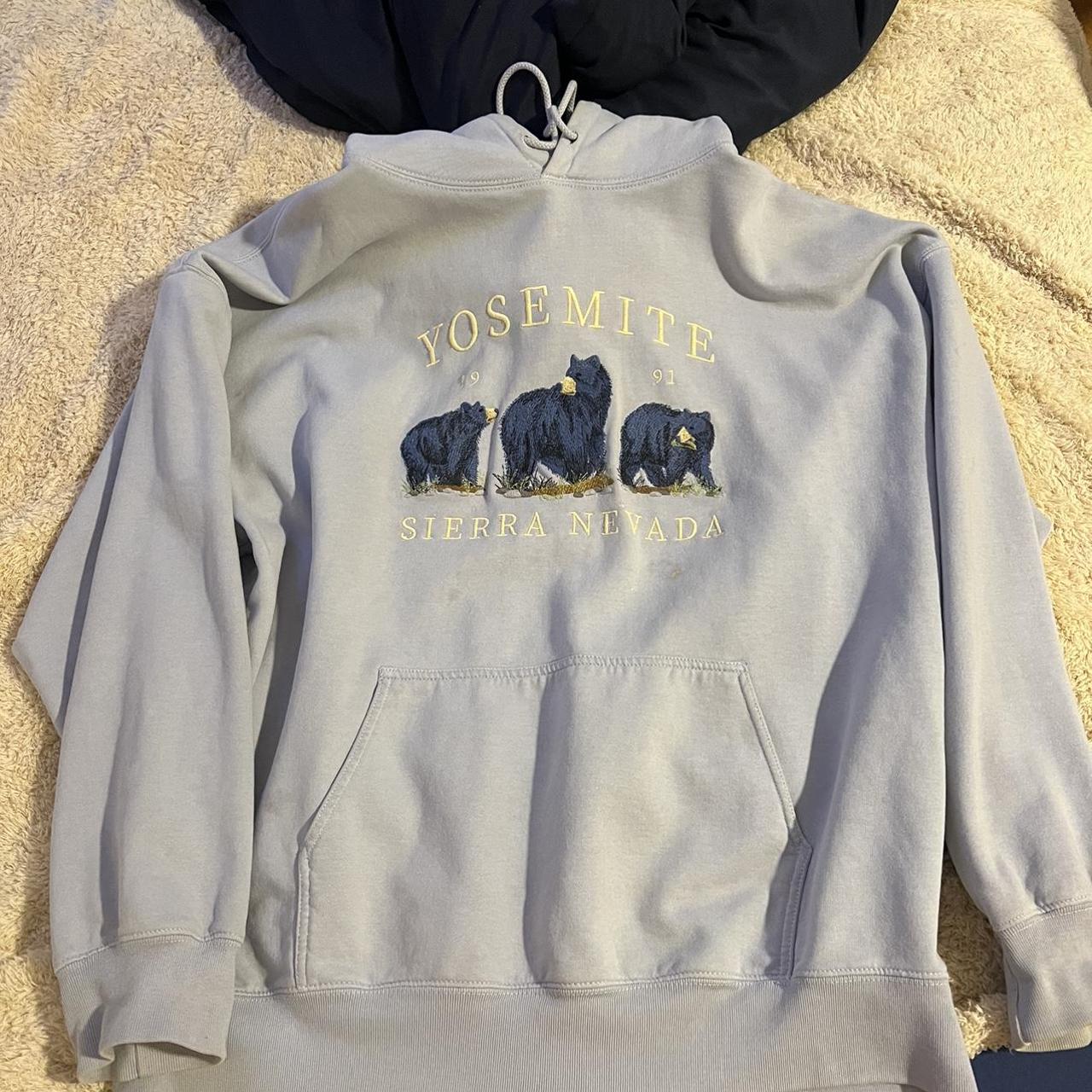 Brandy Melville yosemite hoodie; ON HOLD - Depop