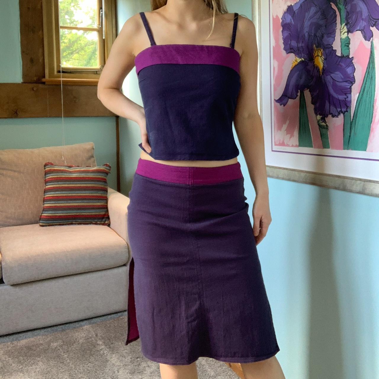 Purple contrast matching set. Vintage Hennes... - Depop