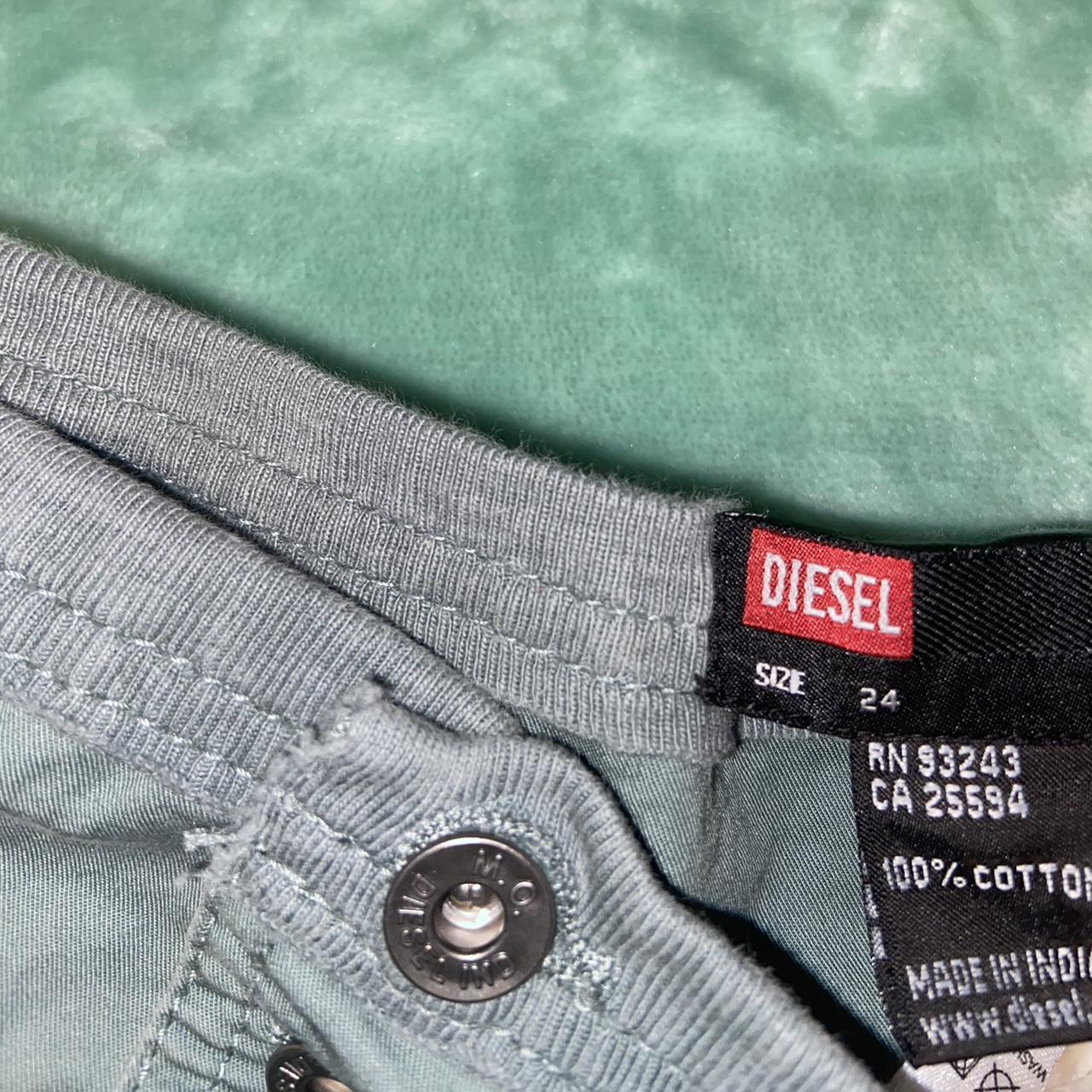 Diesel red tag skirt cargo green grey hysteric... - Depop