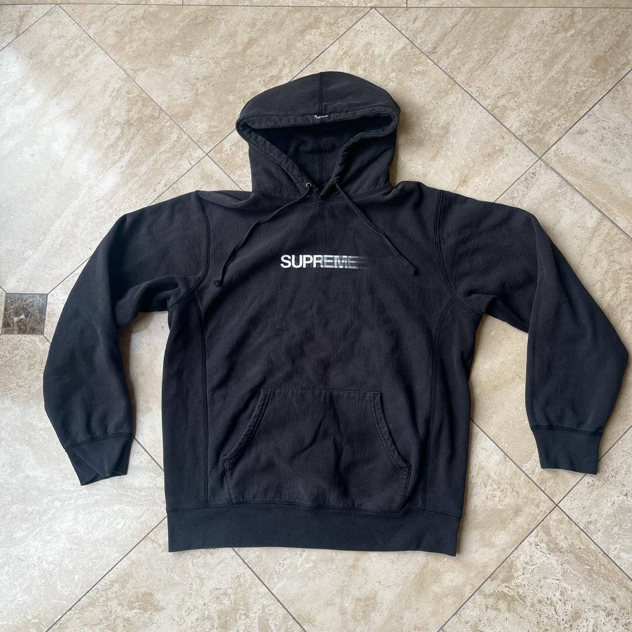 Supreme 2020 motion logo size large slight sun fade... - Depop