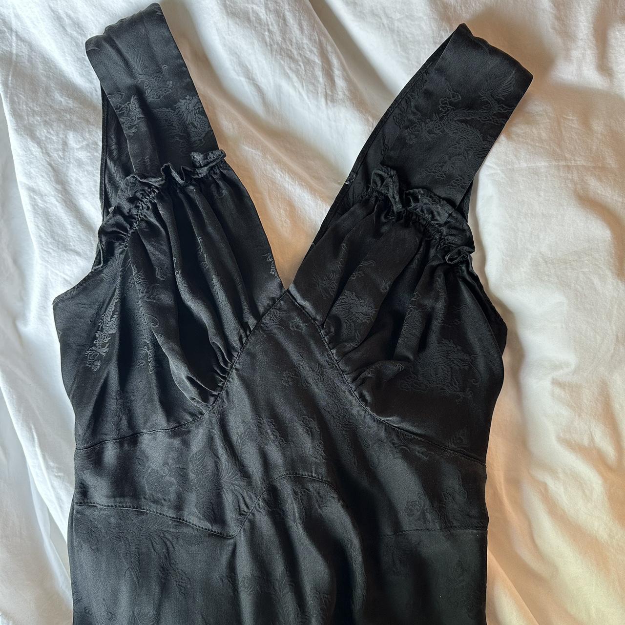 Realization Par “The Roxy” black mini dress - Depop