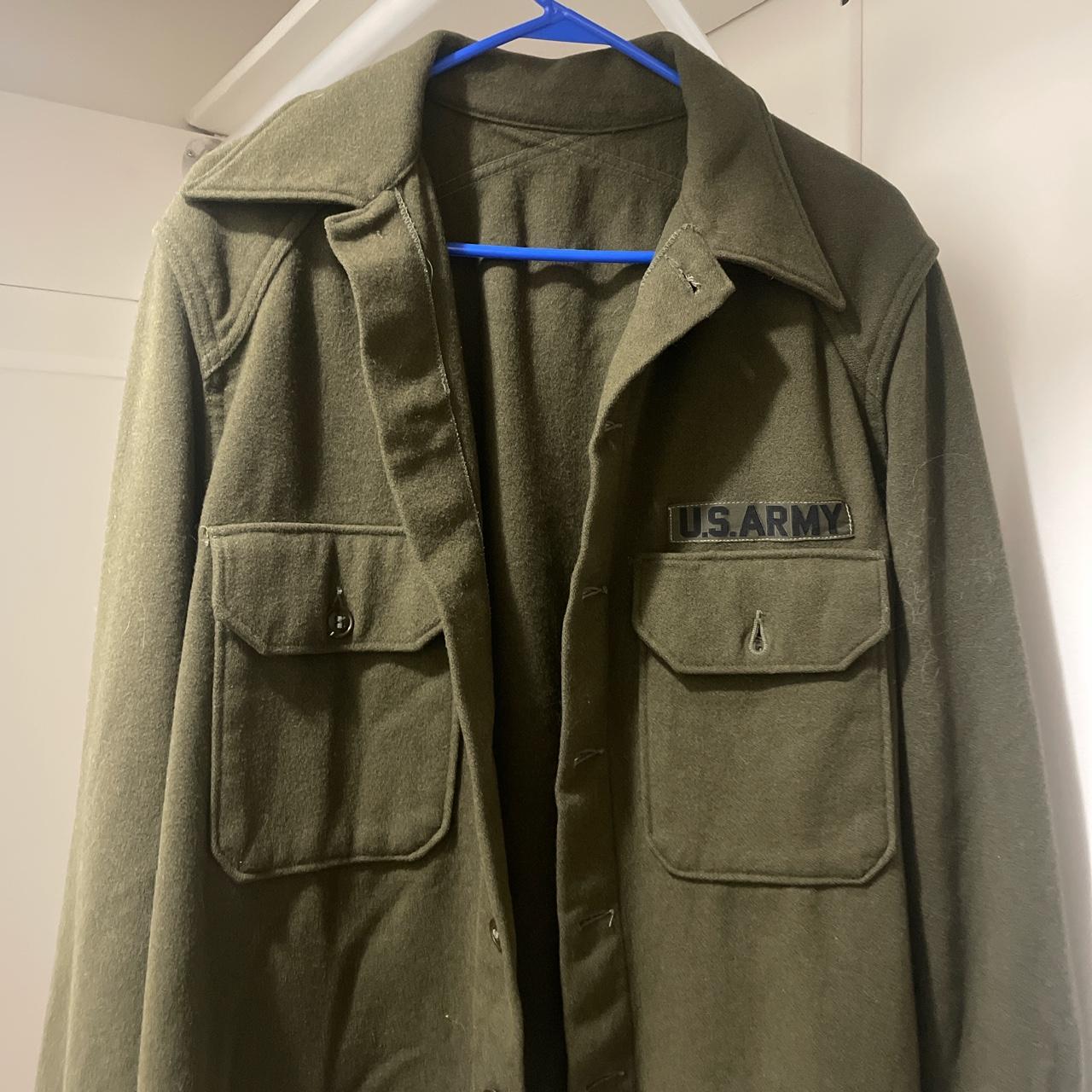 US Army Wool jacket - Depop