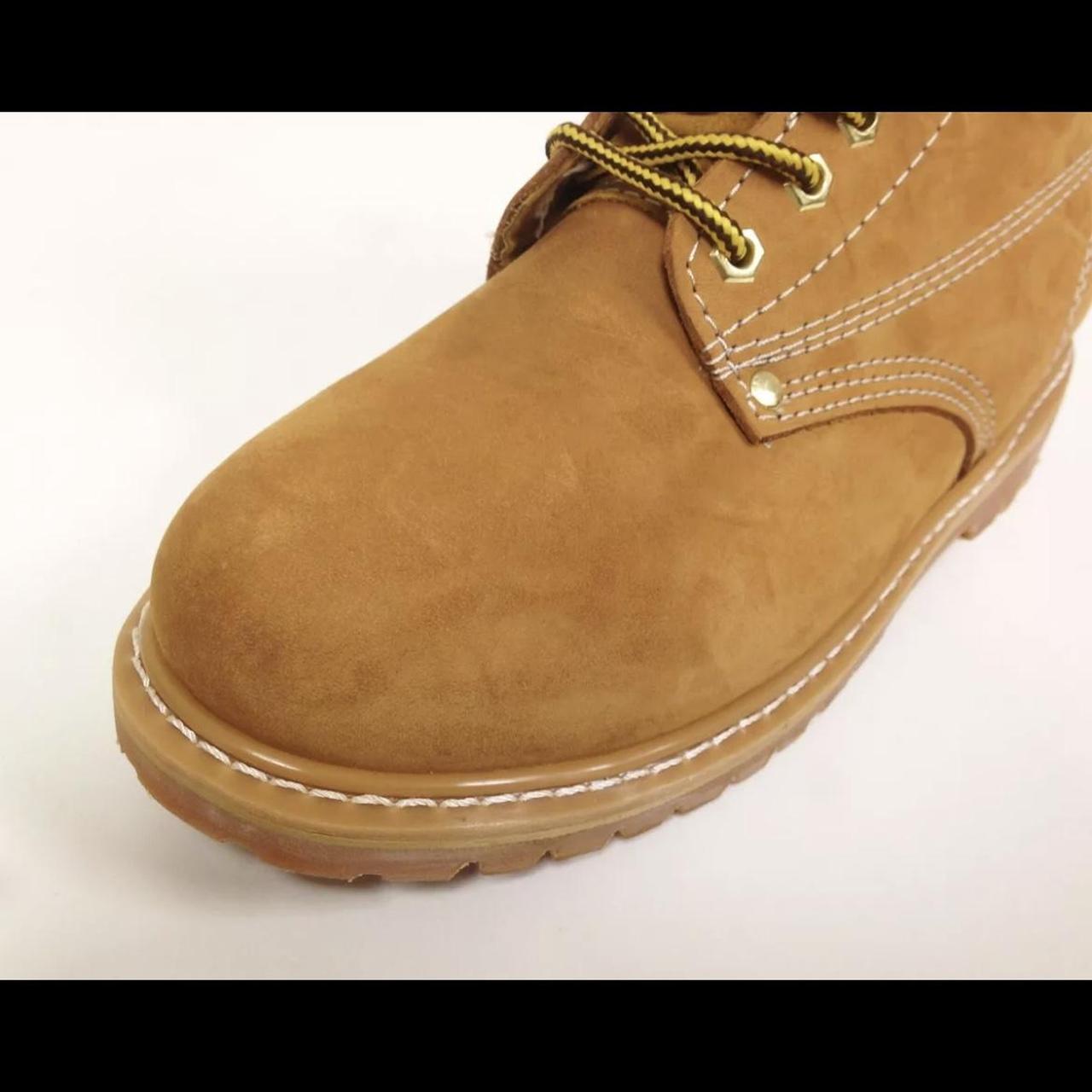 Steal toe Star Timberland style boots - multiple... | Depop