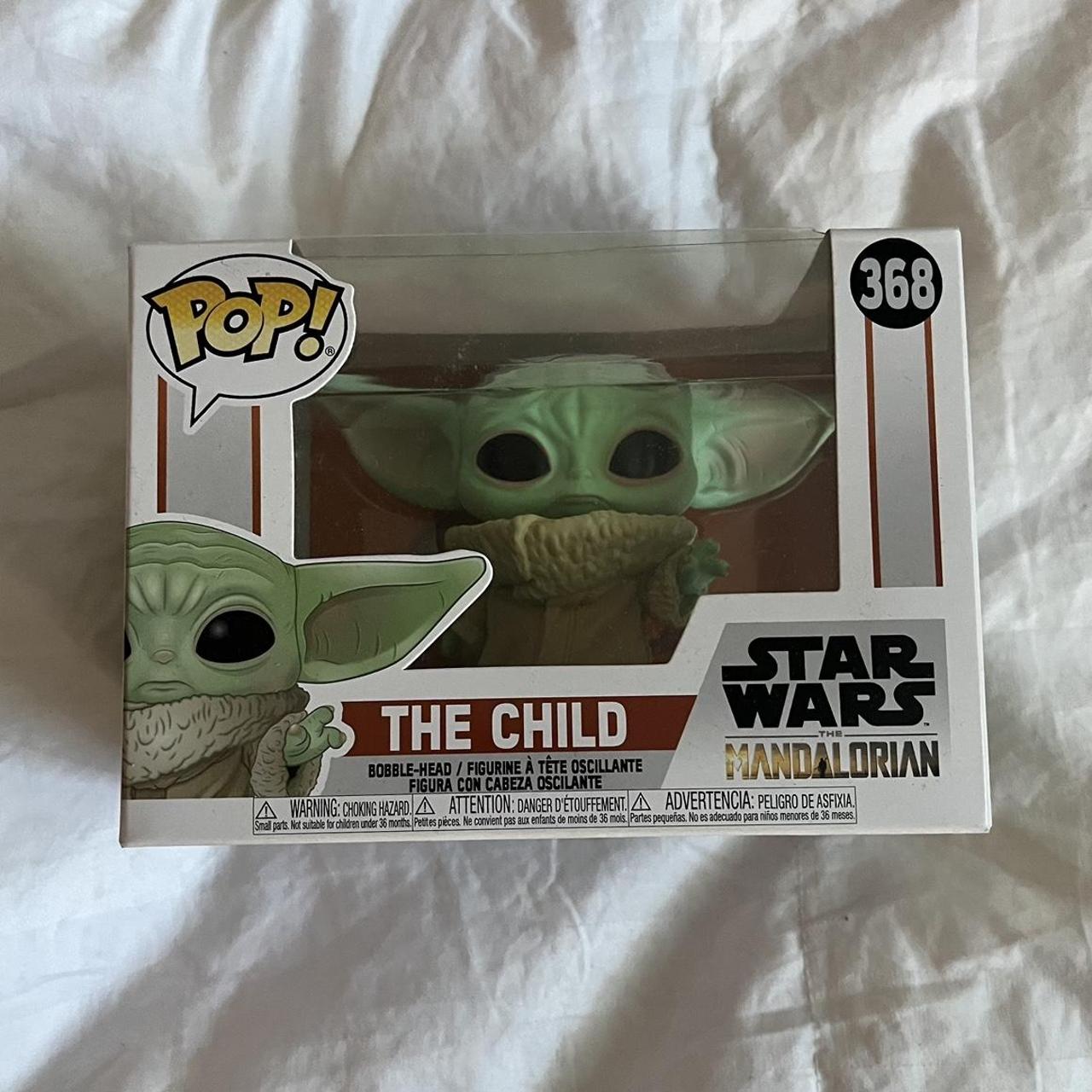 star wars the child (grogu/baby yoda) funko pop #368 - Depop
