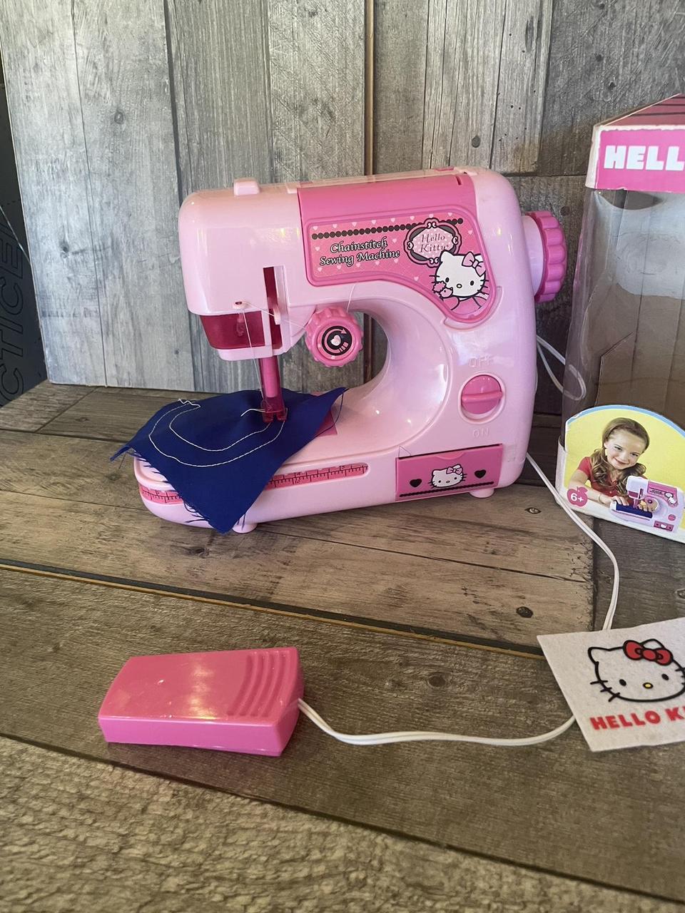 Hello Kitty Sewing Machine good condition all... - Depop