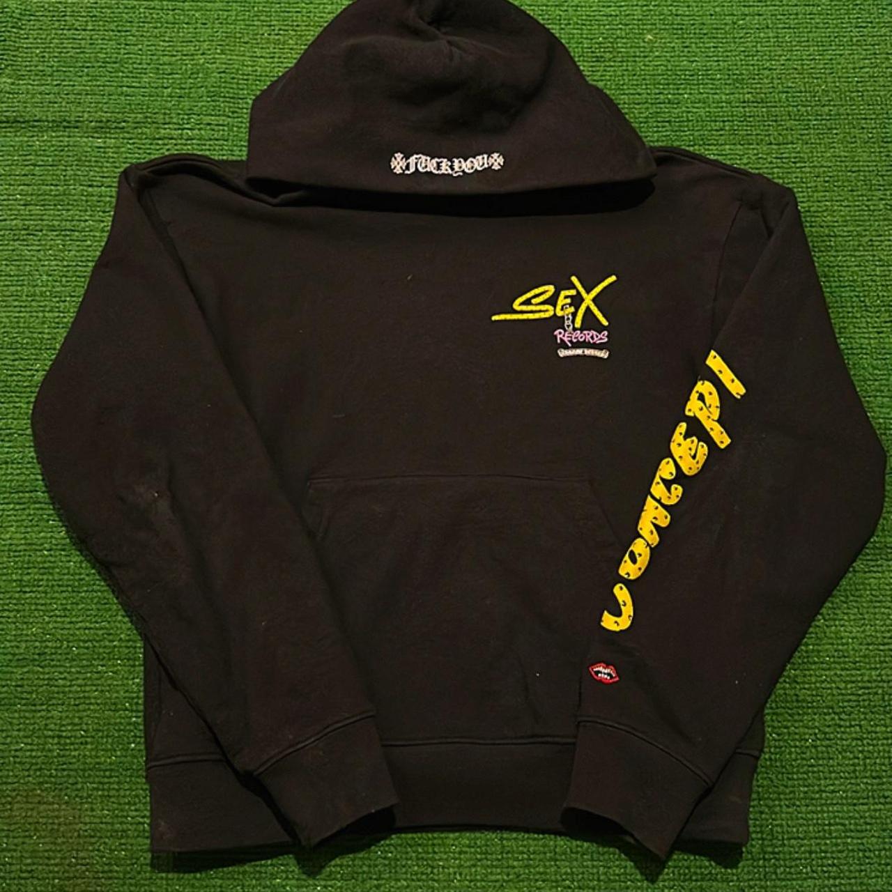 Chrome Hearts X Matty Boy Hoodie Size S (Fits XS),... | Depop