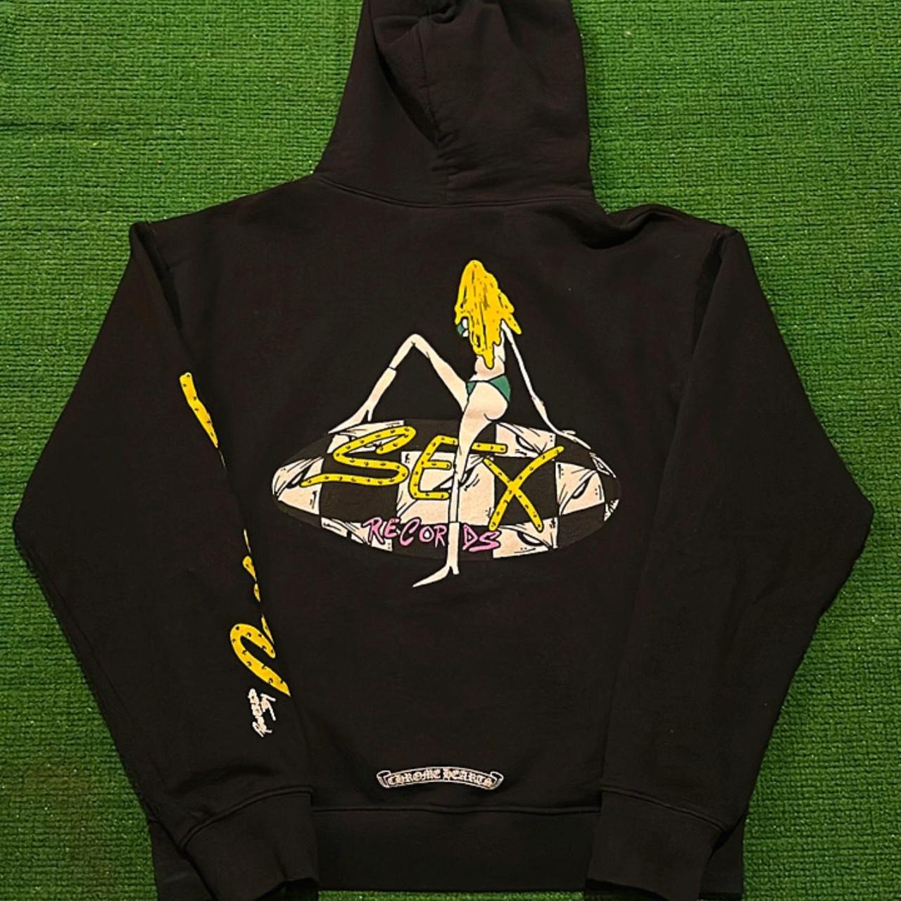 Chrome Hearts X Matty Boy Hoodie Size S (Fits XS),... | Depop