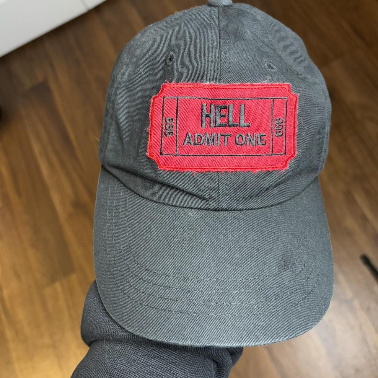 Hell: admit one regular size ball cap | Depop