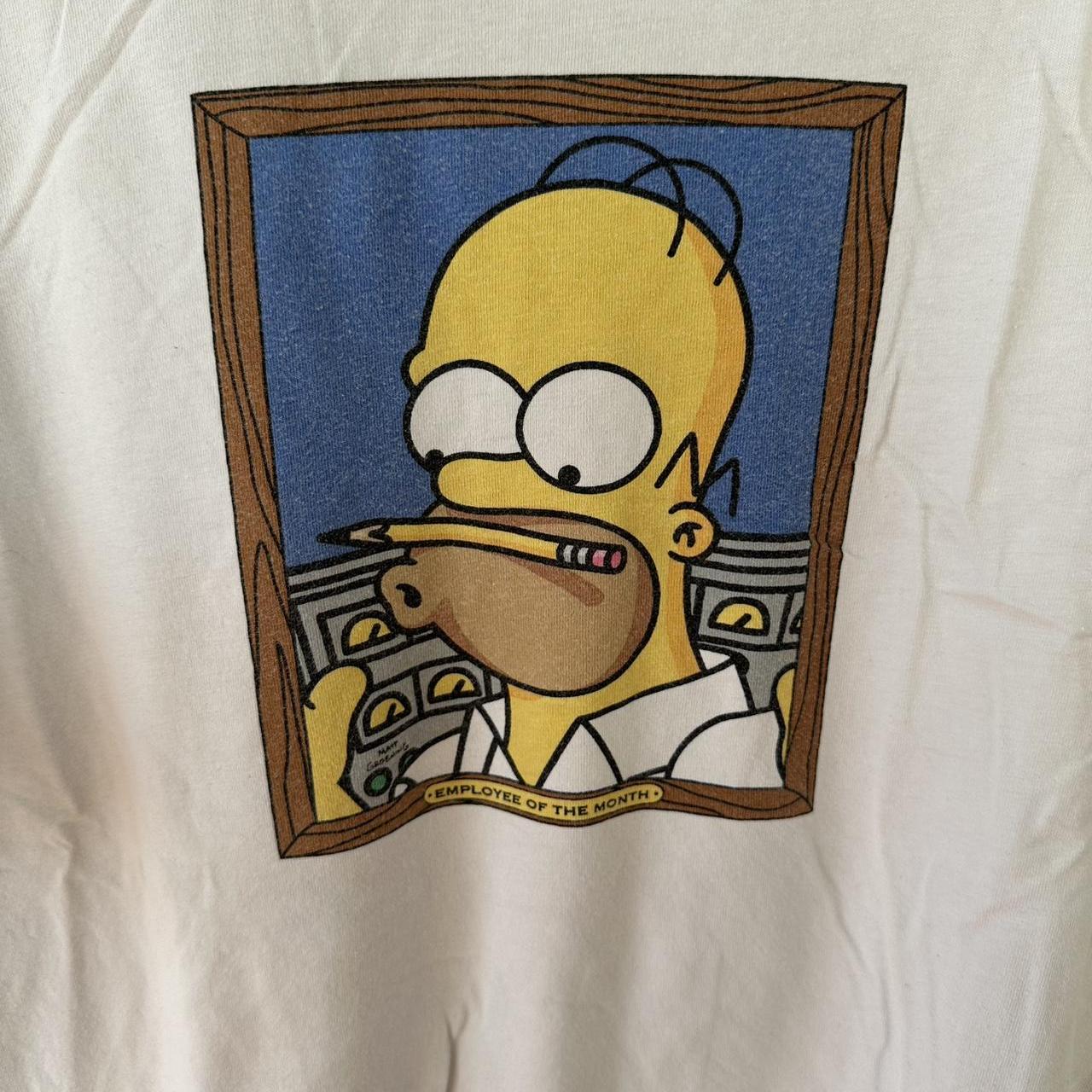 bart simpson ringer tee size large graphic tee ... | Depop