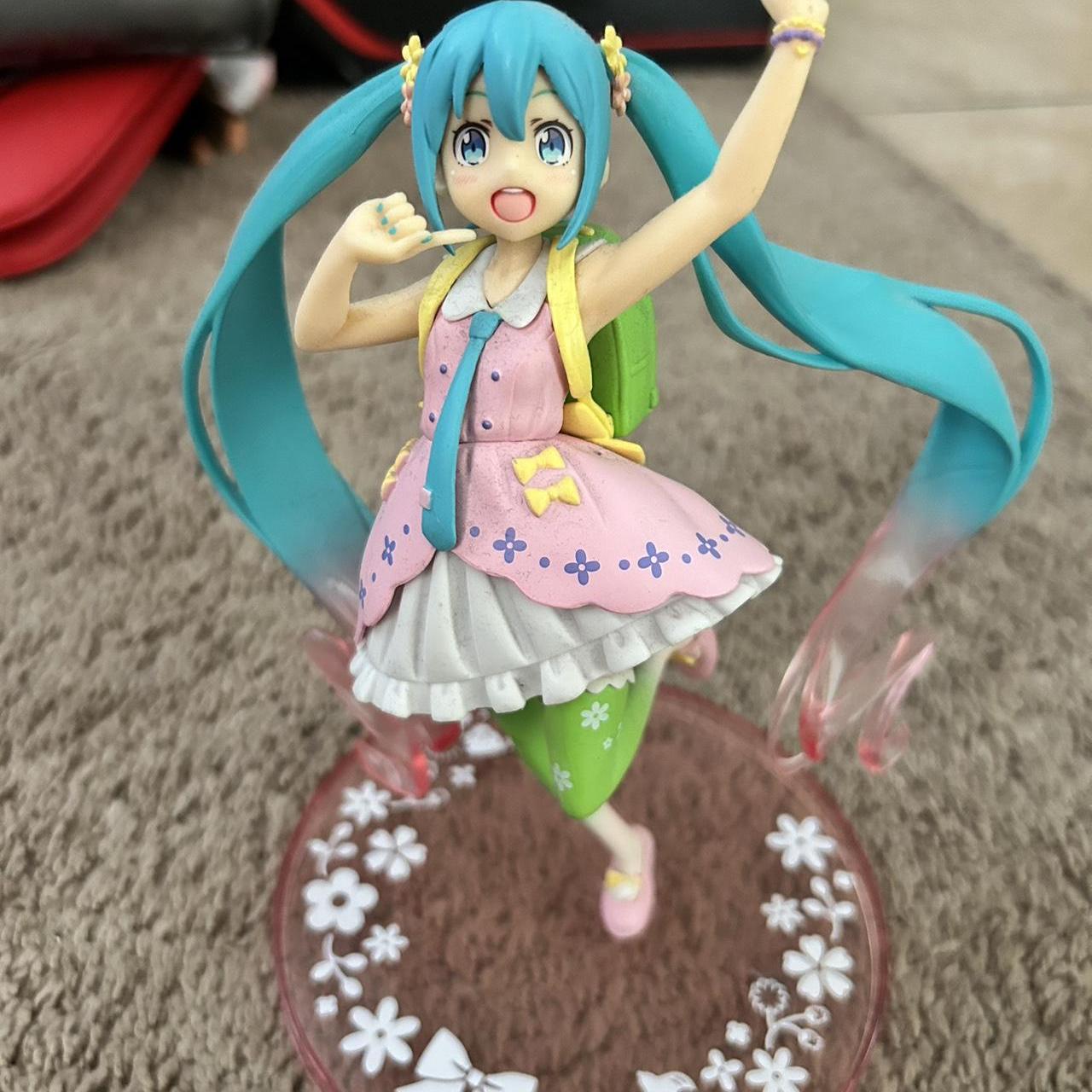Hatsune Miku Spring School Girl Figure No... - Depop