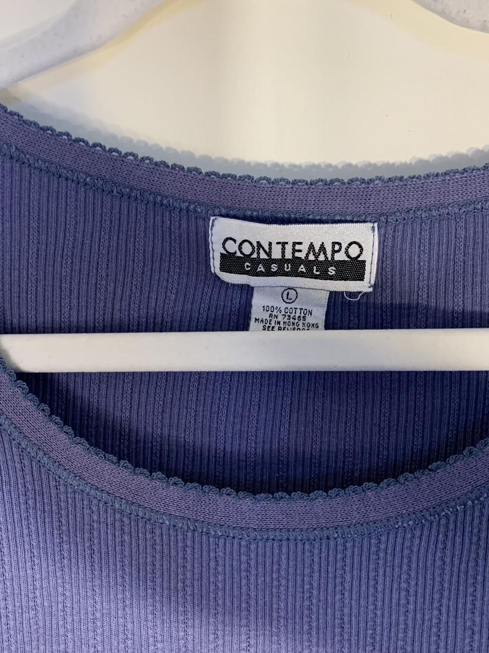 Super cute Contempo ribbed blue baby... - Depop