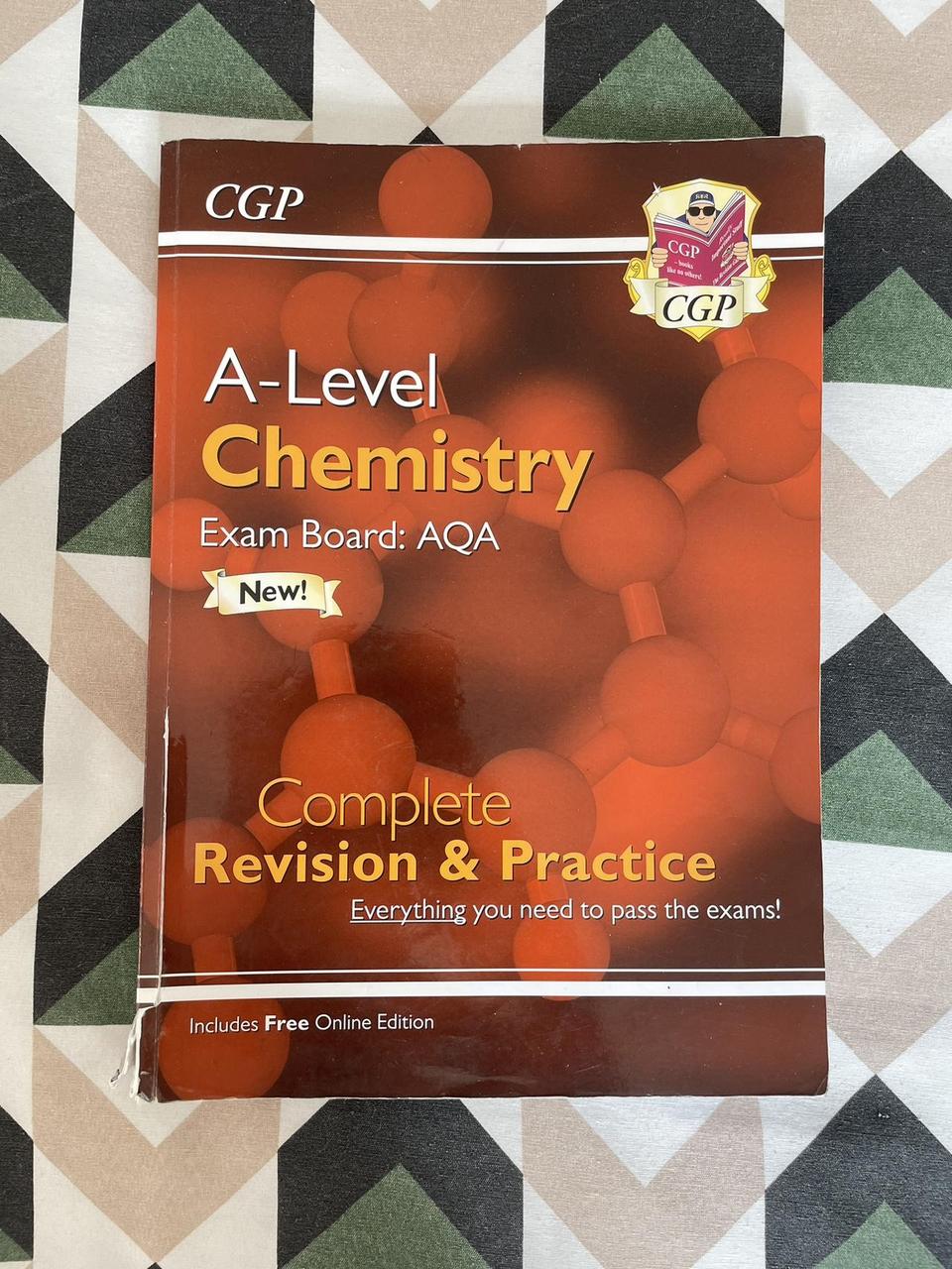 AQA A-Level Chemistry Revision Guide Book is... - Depop