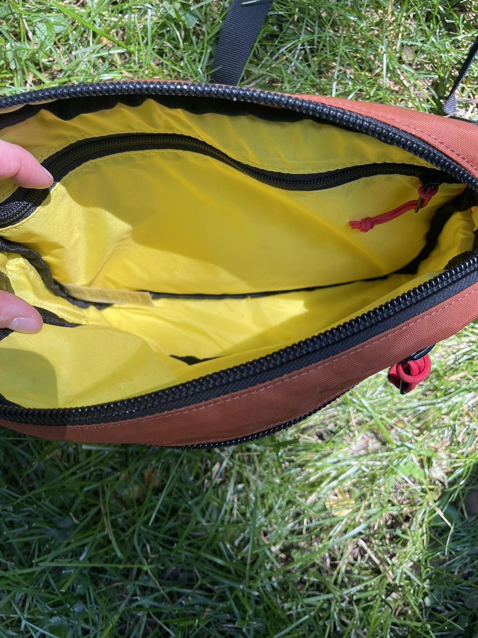 Brick orange Topo Designs adjustable strap crossbody... - Depop