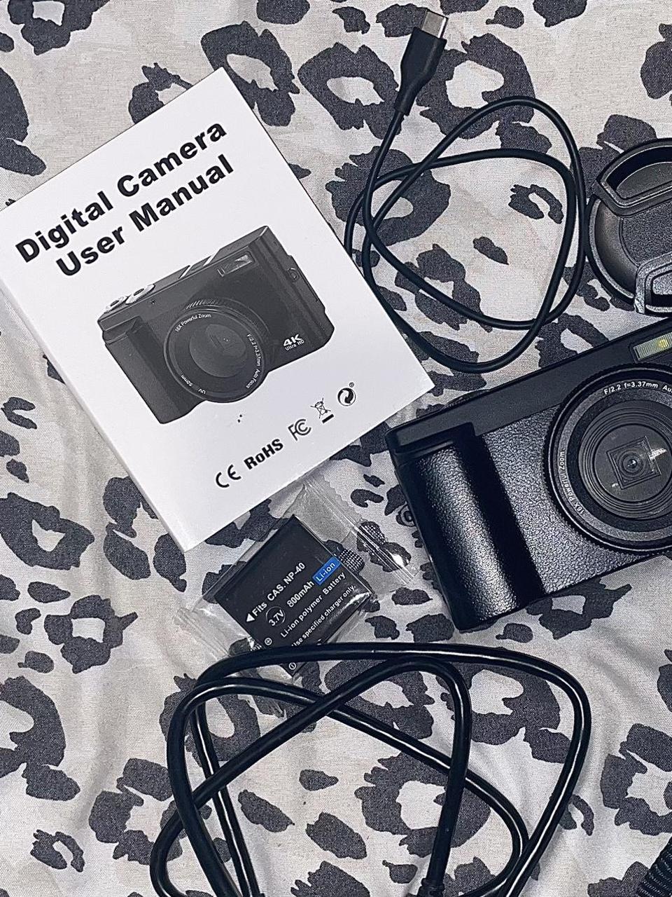 Vintage retro Digital Camera (battery included)... - Depop