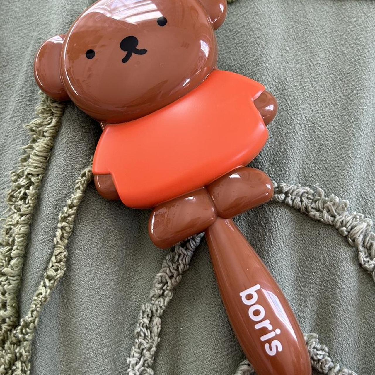 miffy and friends: boris character hair brush from... | Depop