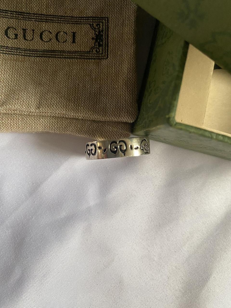 Gucci Ghost Ring size 18 Silver 925 Bought from... - Depop
