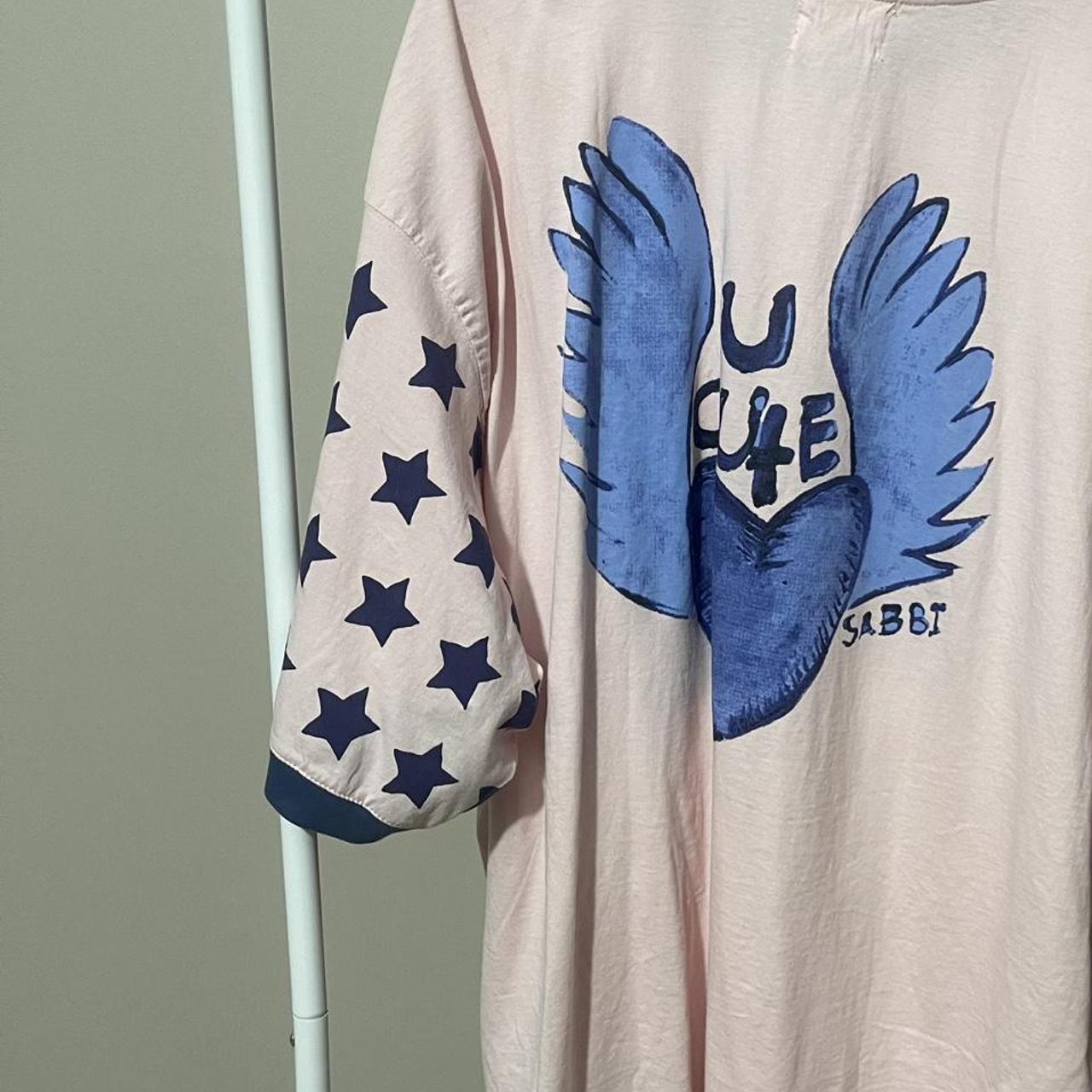 Sabbi U cute tee - size XL worn a few times #sabbi | Depop