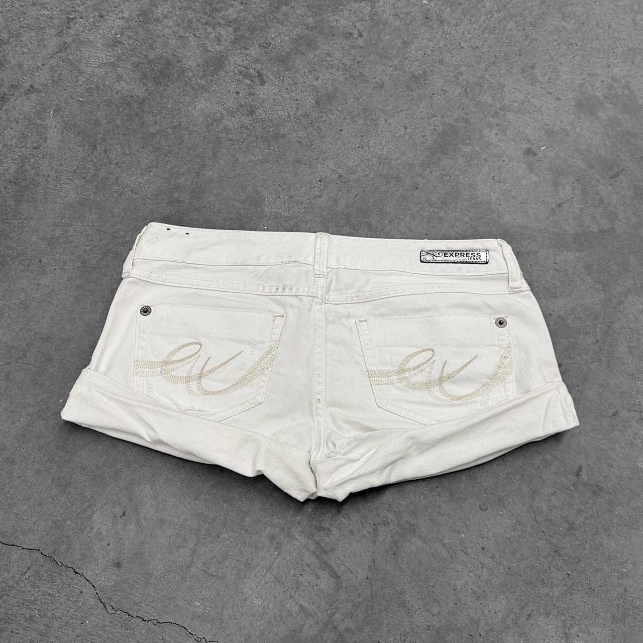 Express Low Rise Denim Shorts Perfect low rise fit,... | Depop